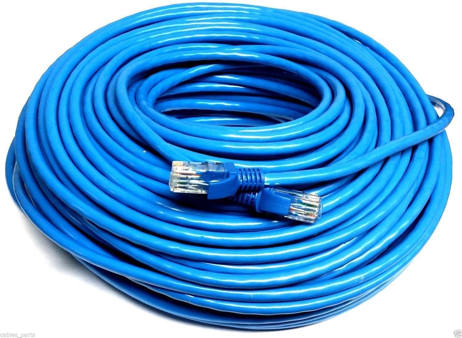 Amazon.com: CableVantage 75FT Cat5 CAT5e Patch Cable Cord 500mhz Rj45 ...
