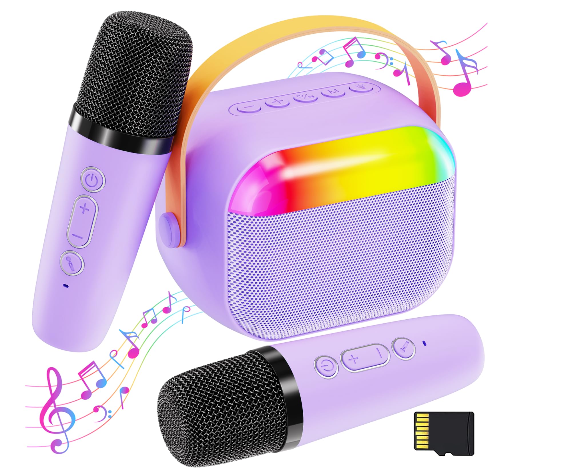 Amazon.com: FunMission Karaoke Machine for Kids with Memory Card ...