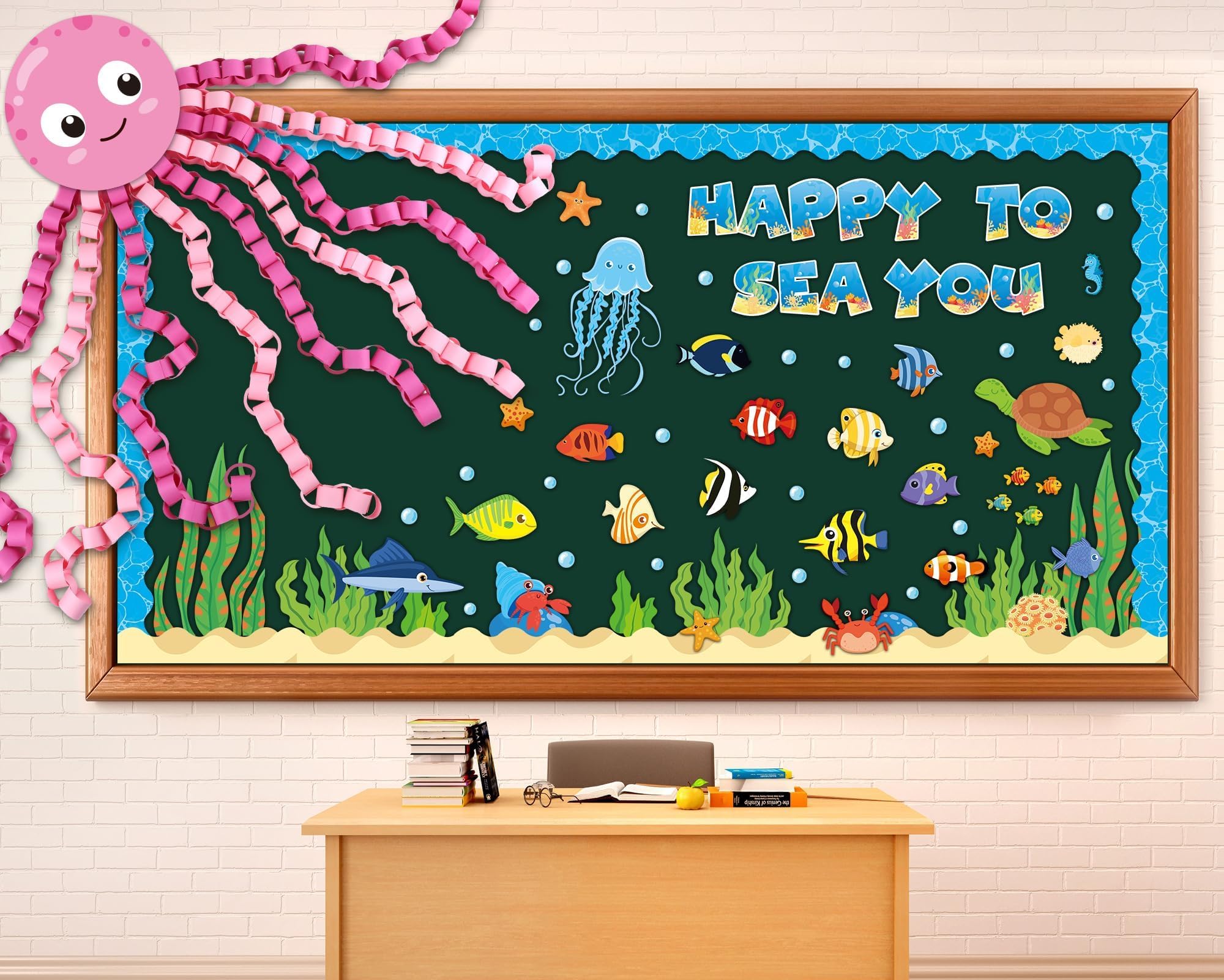 Amazon.com : Justforjoyful 75 PCS Pet Classroom Bulletin Board ...