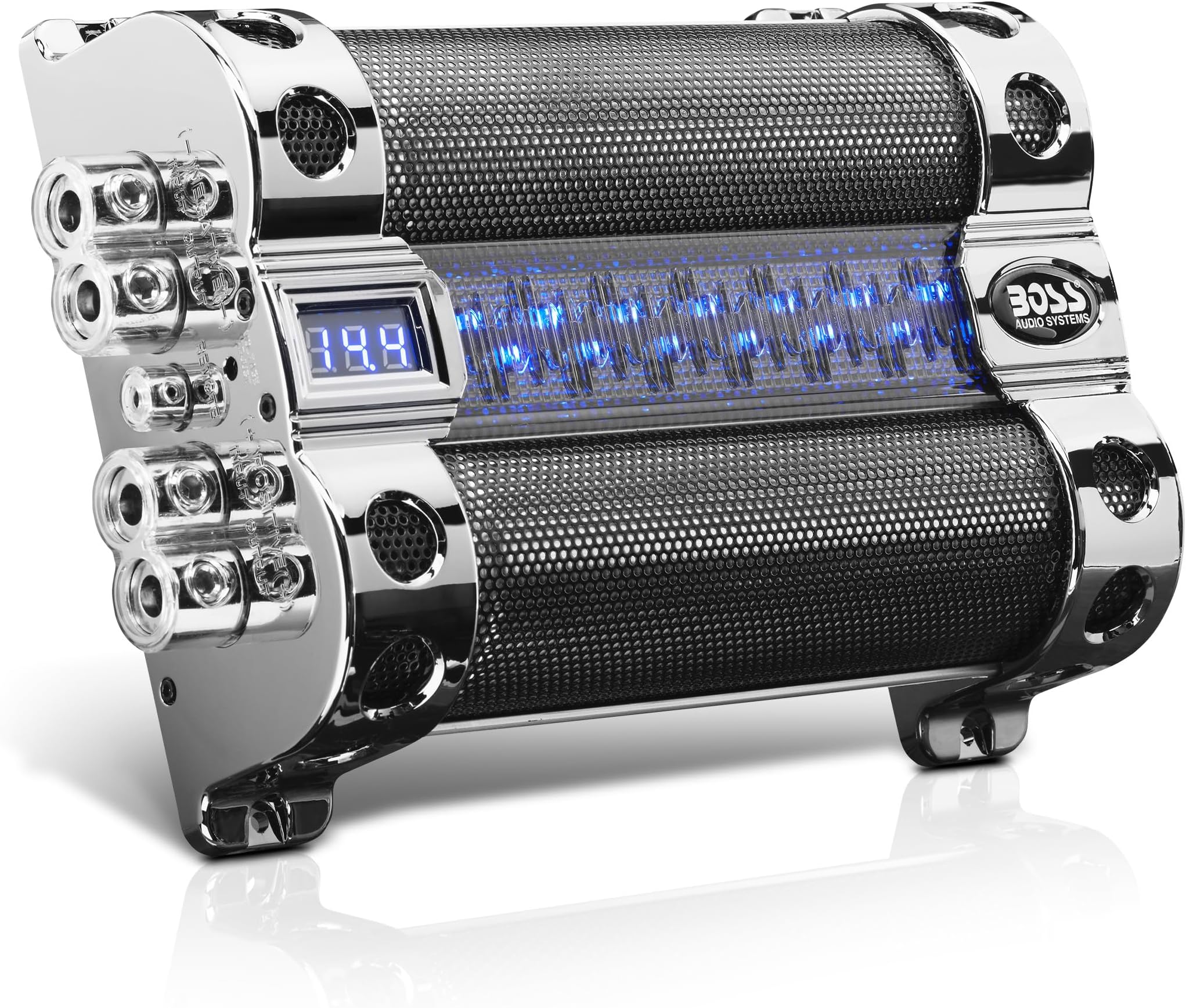 Amazon.com: BOSS Audio Systems Cap18 - 18 Farad Car Capacitor For ...