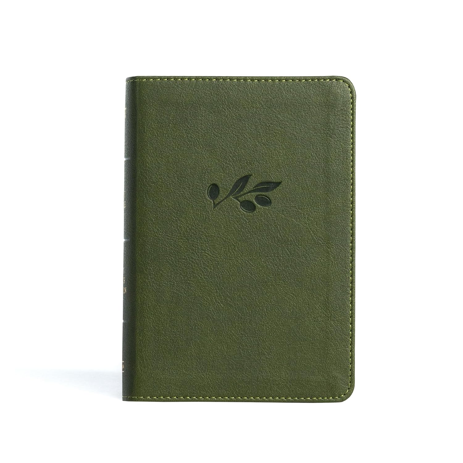KJV Large Print Compact Reference Bible, Olive Leathertouch: King James ...