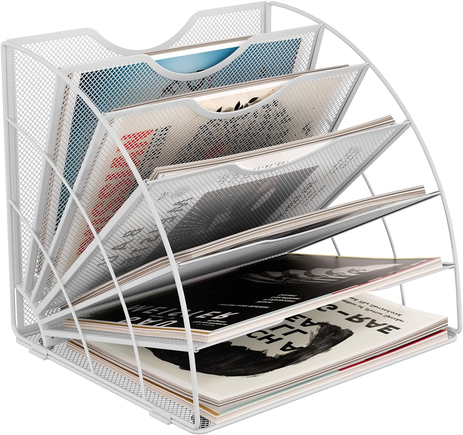 JEBELE Desk Document Stationery Organiser 3 Tiers 2 Vertical ...