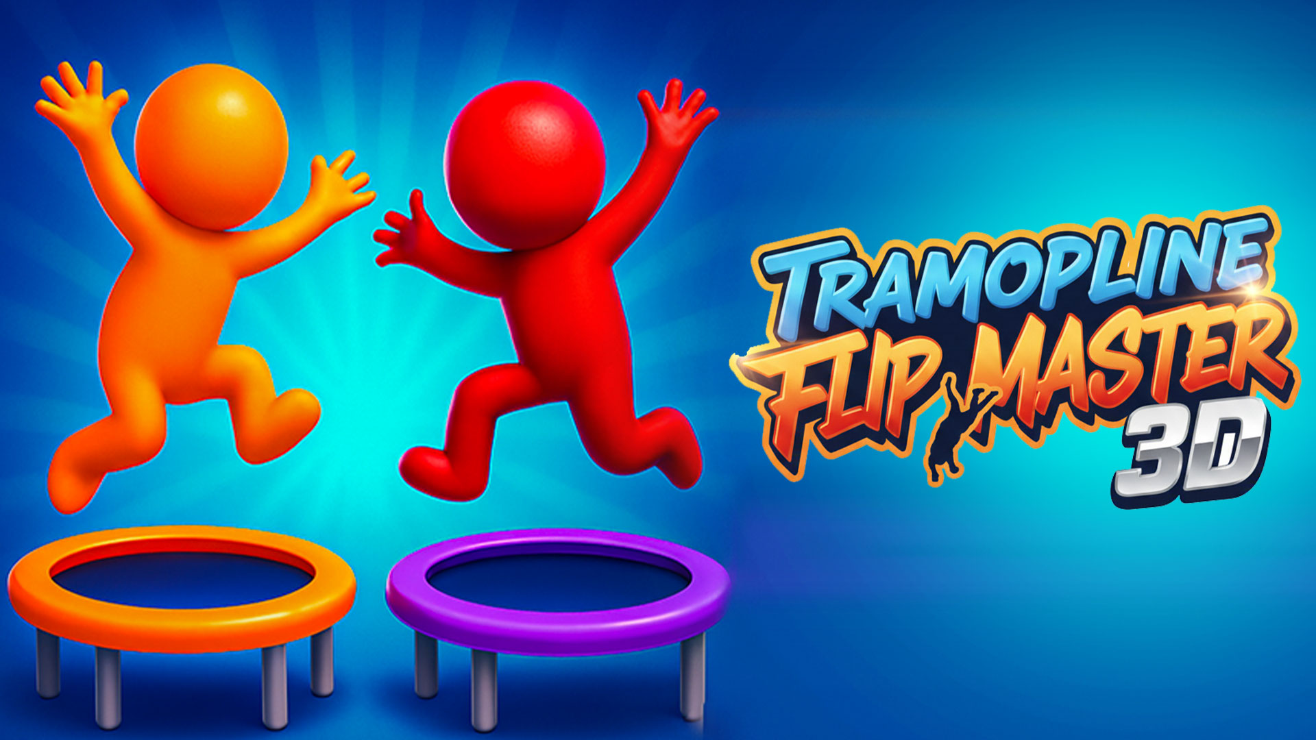 Trampoline Challenge Flip Master 3D: Stickman Jump Challenge Game ...