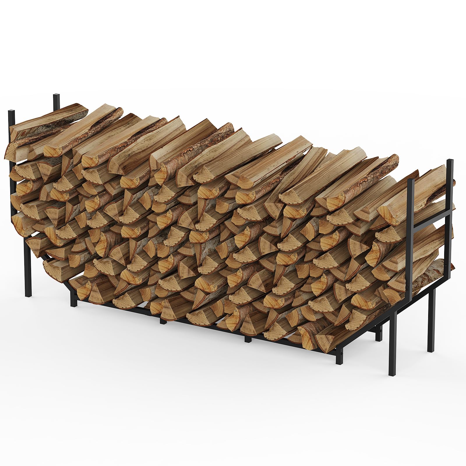 Caduke6ft Outdoor Firewood Rack Wood Racks For Firewood Fire Wood ...