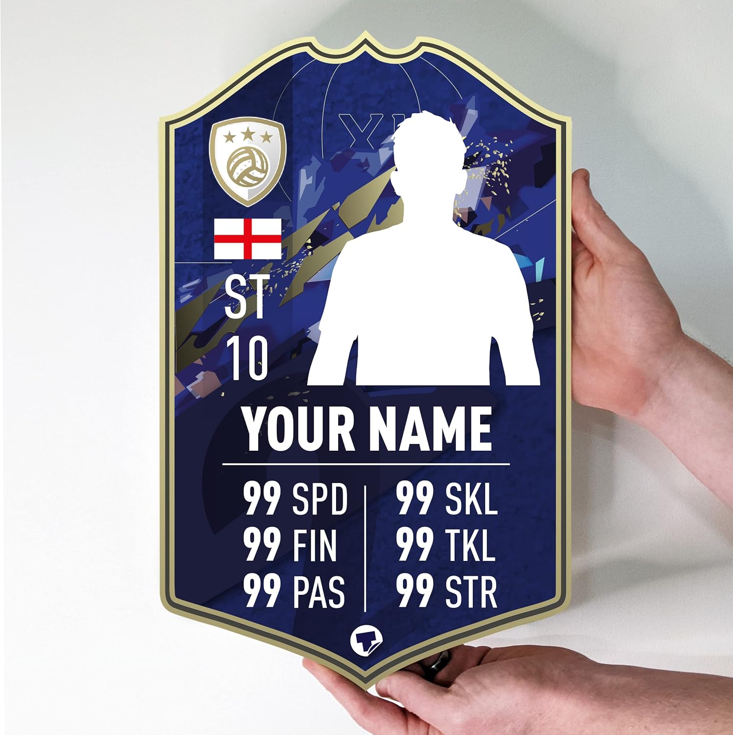 Personalised Football Cards Make Your Own Customised Player Stats Gift ...
