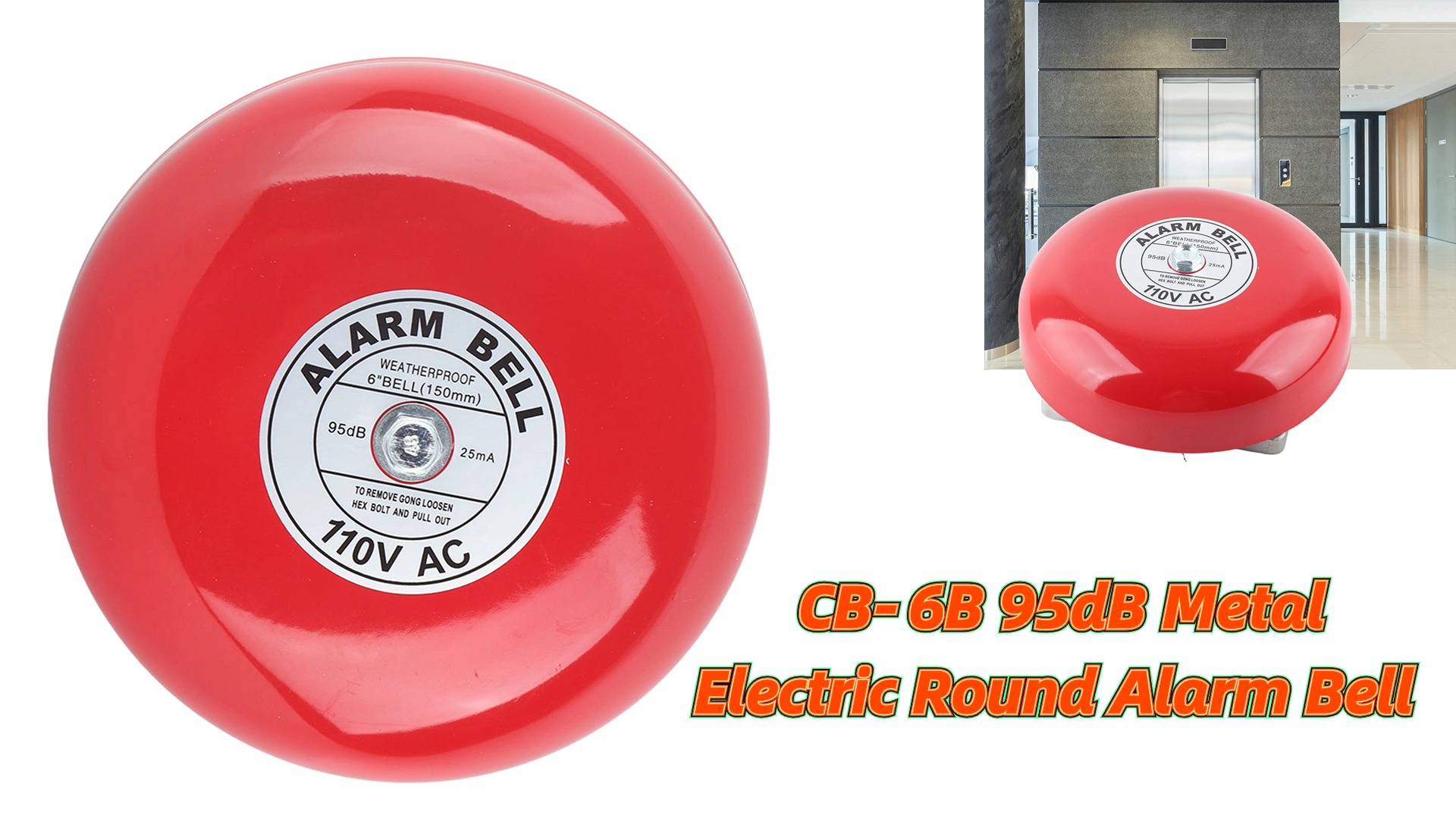 School Fire Alarm Bell
