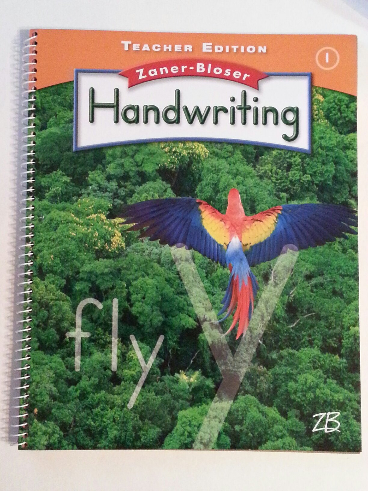 Zaner Bloser Handwriting Grade 1 Teacher Edition with Music Mazes and ...