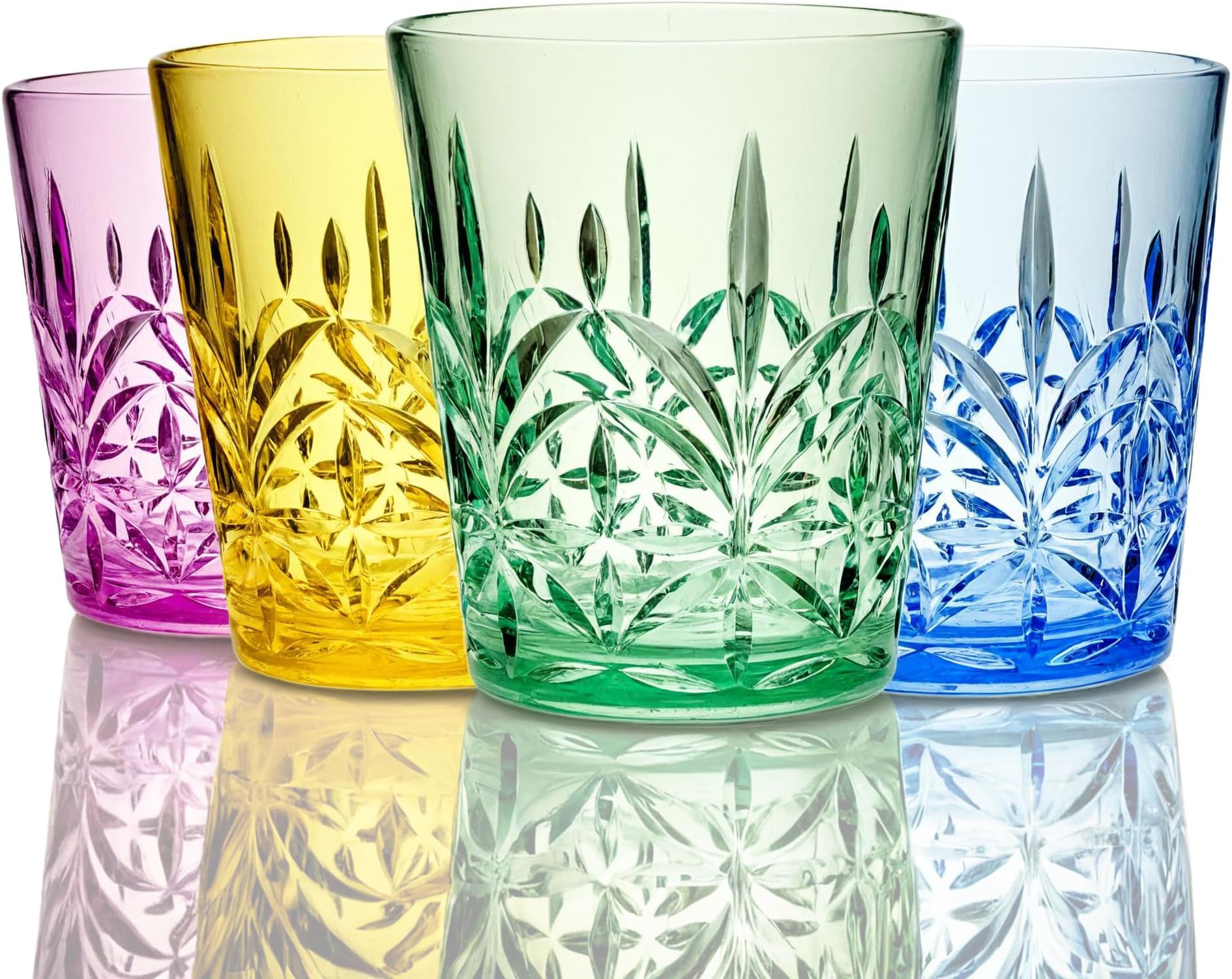 Amazon.com | MR.SIGA zova Durable Plastic Cups, Beverage Tumblers 11.3 ...