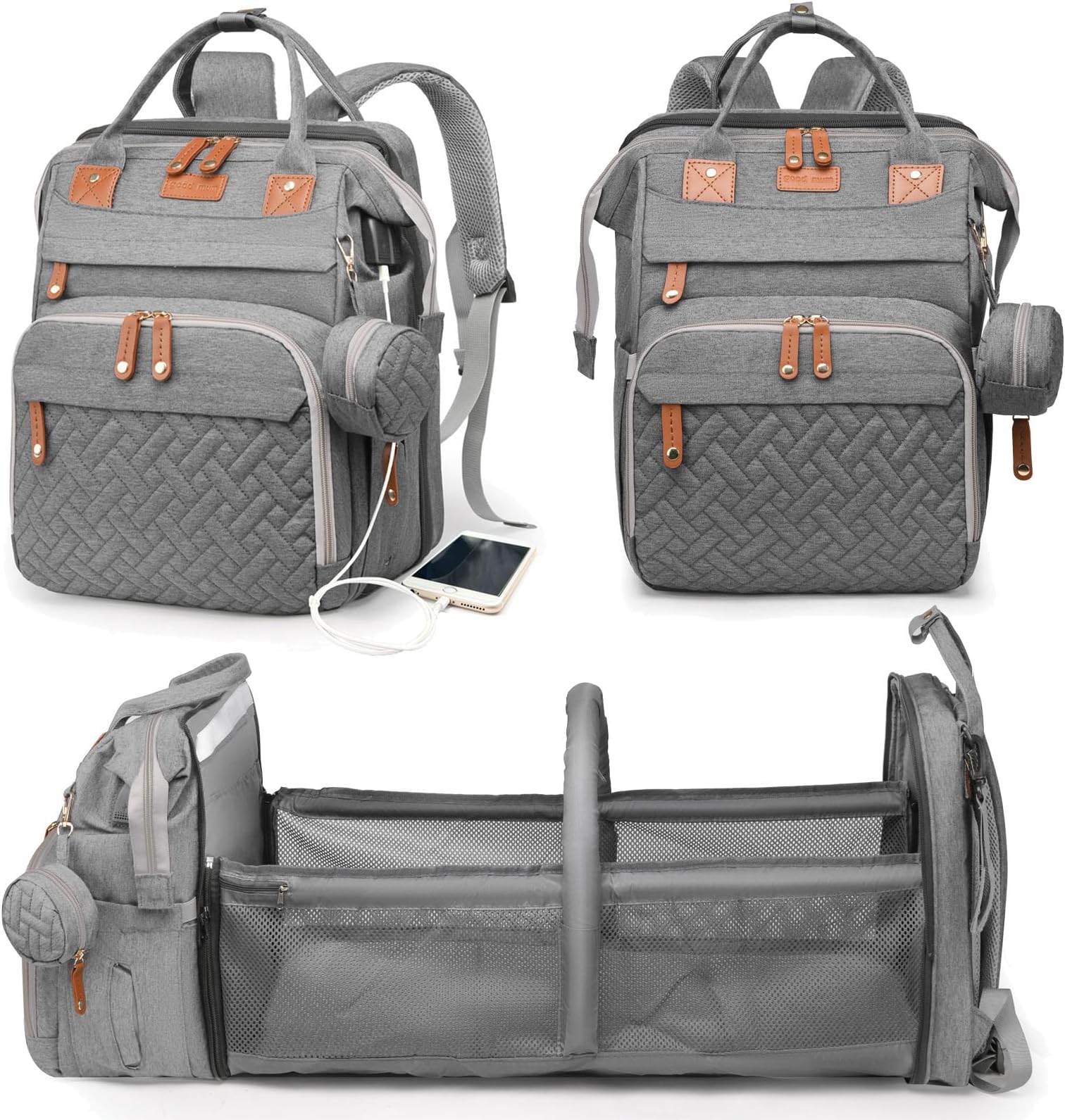 Amazon.com: PILLANI Travel Bundle: Kids Travel Tray & Diaper Bag : Baby