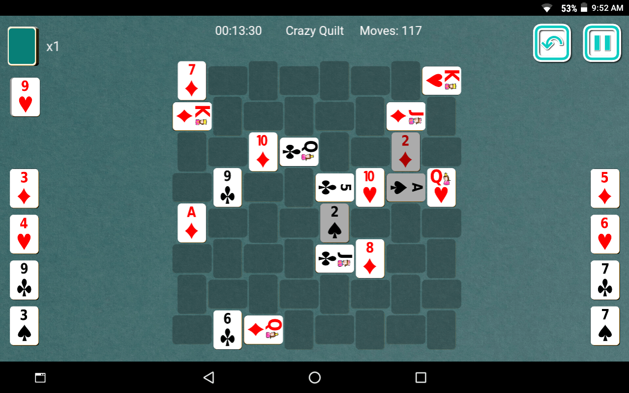 Crazy Quilt Solitaire - App on Amazon Appstore