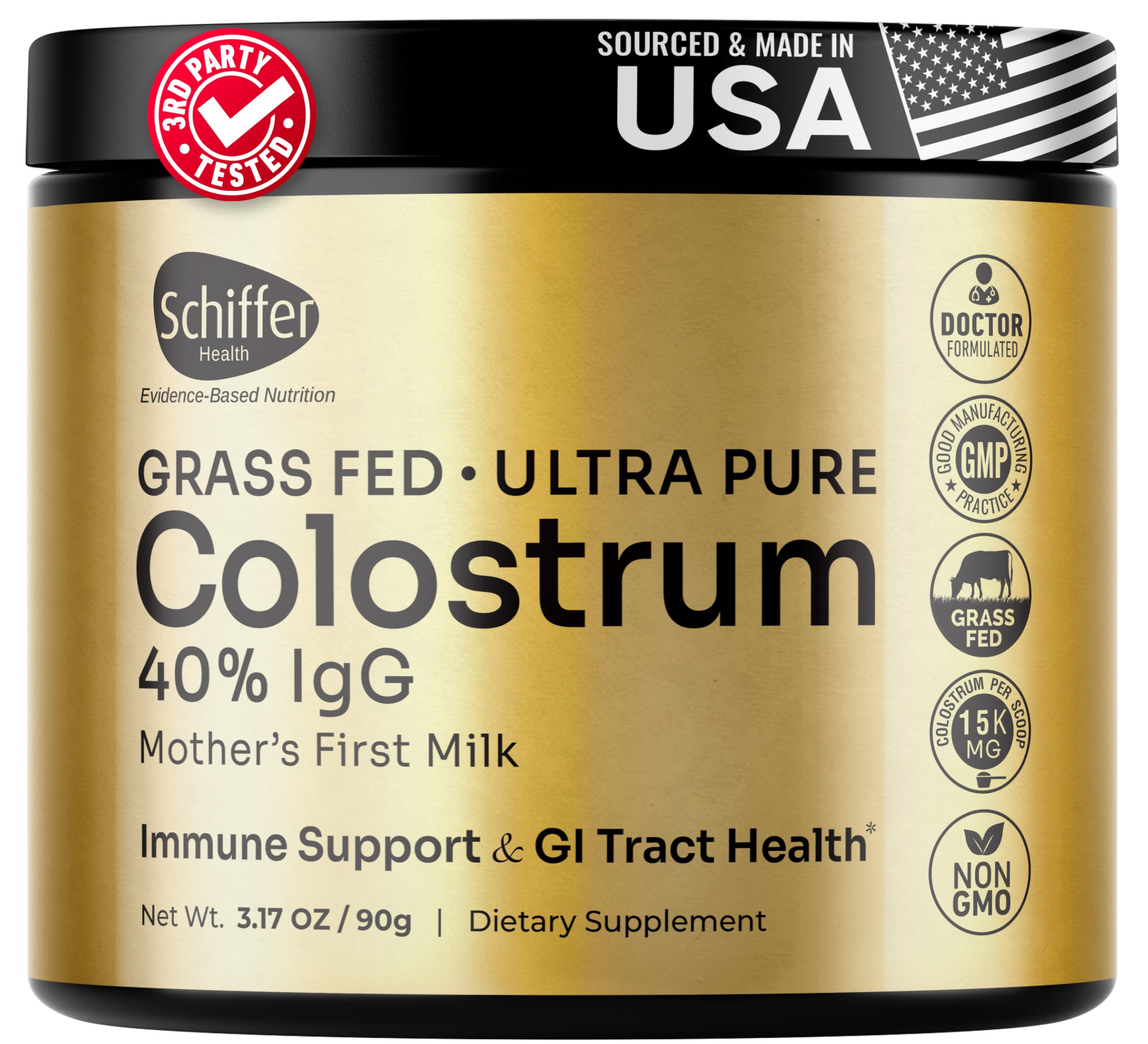 Amazon.com: Premium Colostrum Supplement Highest IgG for Gut Health ...