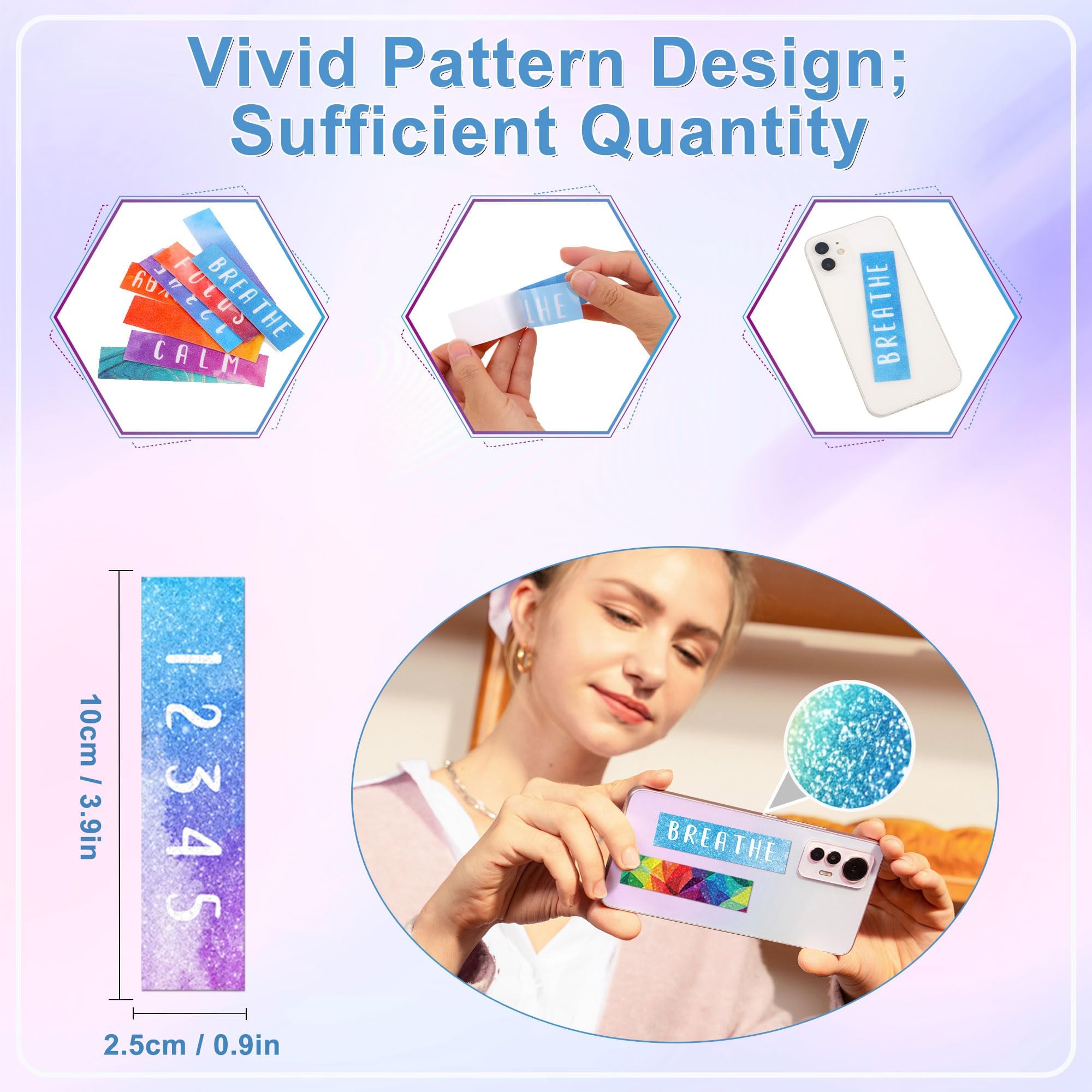Snapklik.com : 50PCS Calm Stickers For Anxiety Sensory Stickers For ...