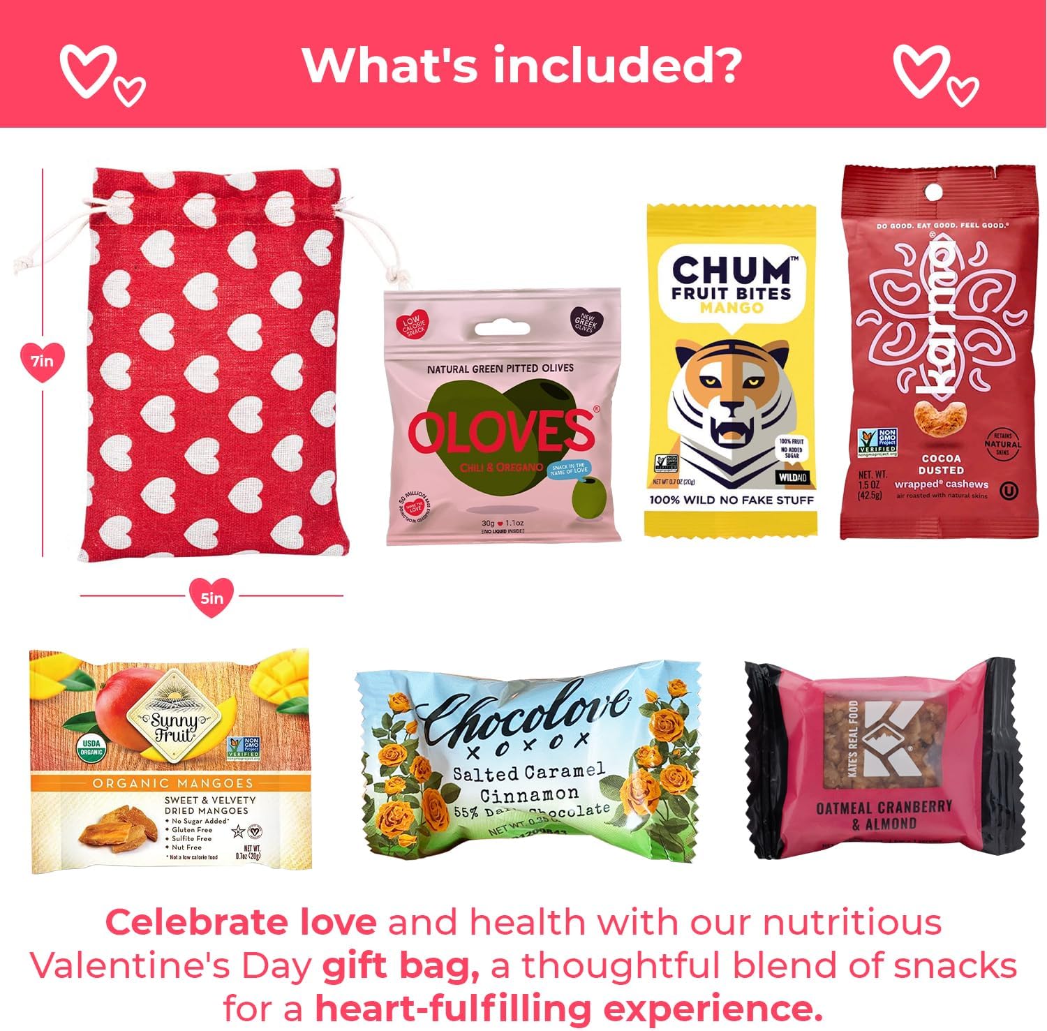 Bolsa De San Valentín Saludable Yaxa Colombia