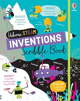 Inventions Scribble Book: A Fun Activity Book for Kids (Ages 7-10) to ...