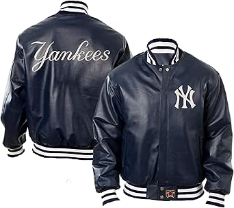 Amazon.com: NY Yanks Baseball Varsity Jacket | Letterman Yankee ...
