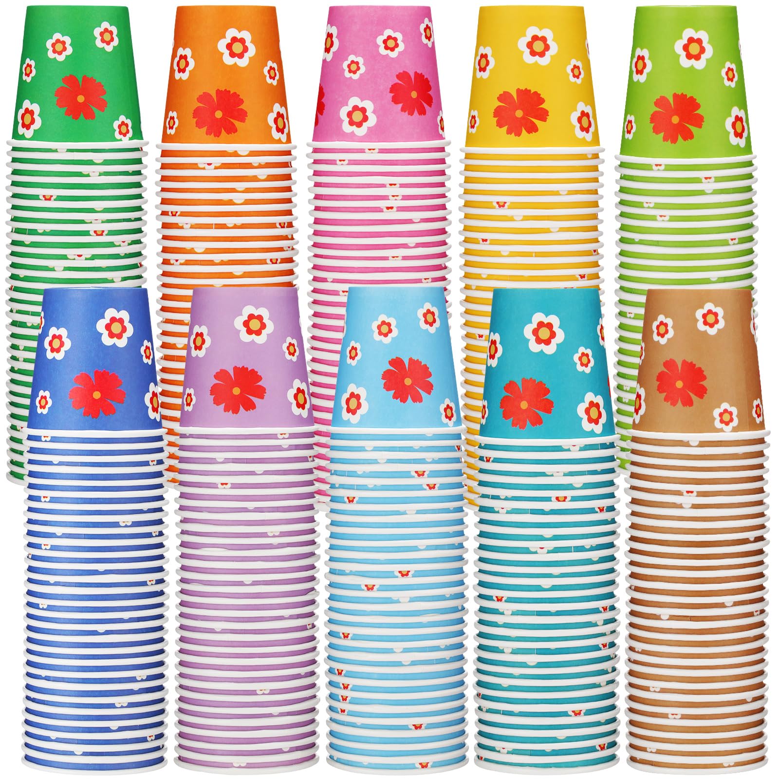 Amazon.com: Yaomiao 1000 Pcs 4 oz Paper Cups Bulk Small Mouthwash Cups ...