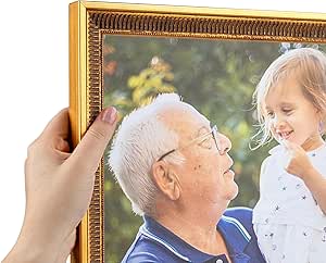 Amazon.com - ArtToFrames 20x20 Inch Gold Picture Frame, This 1.00 Inch ...