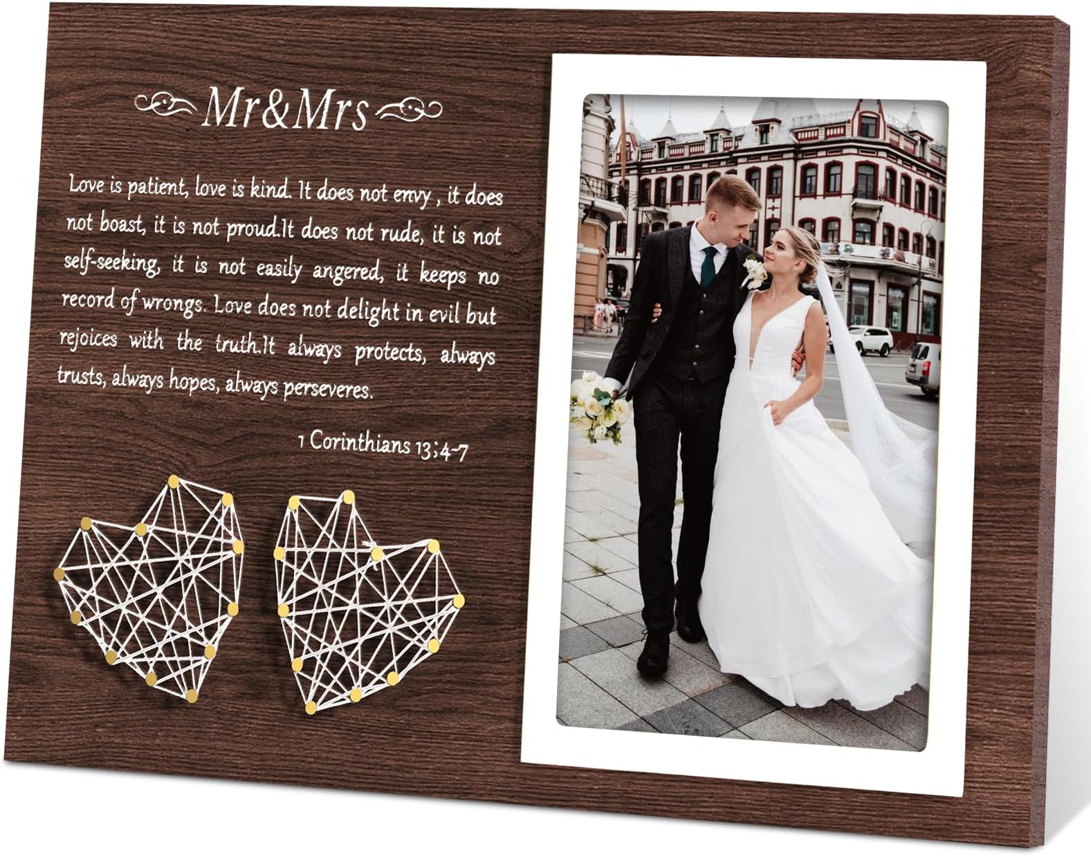 Amazon.com - Malden International Designs Mirrored Glass With Silver ...