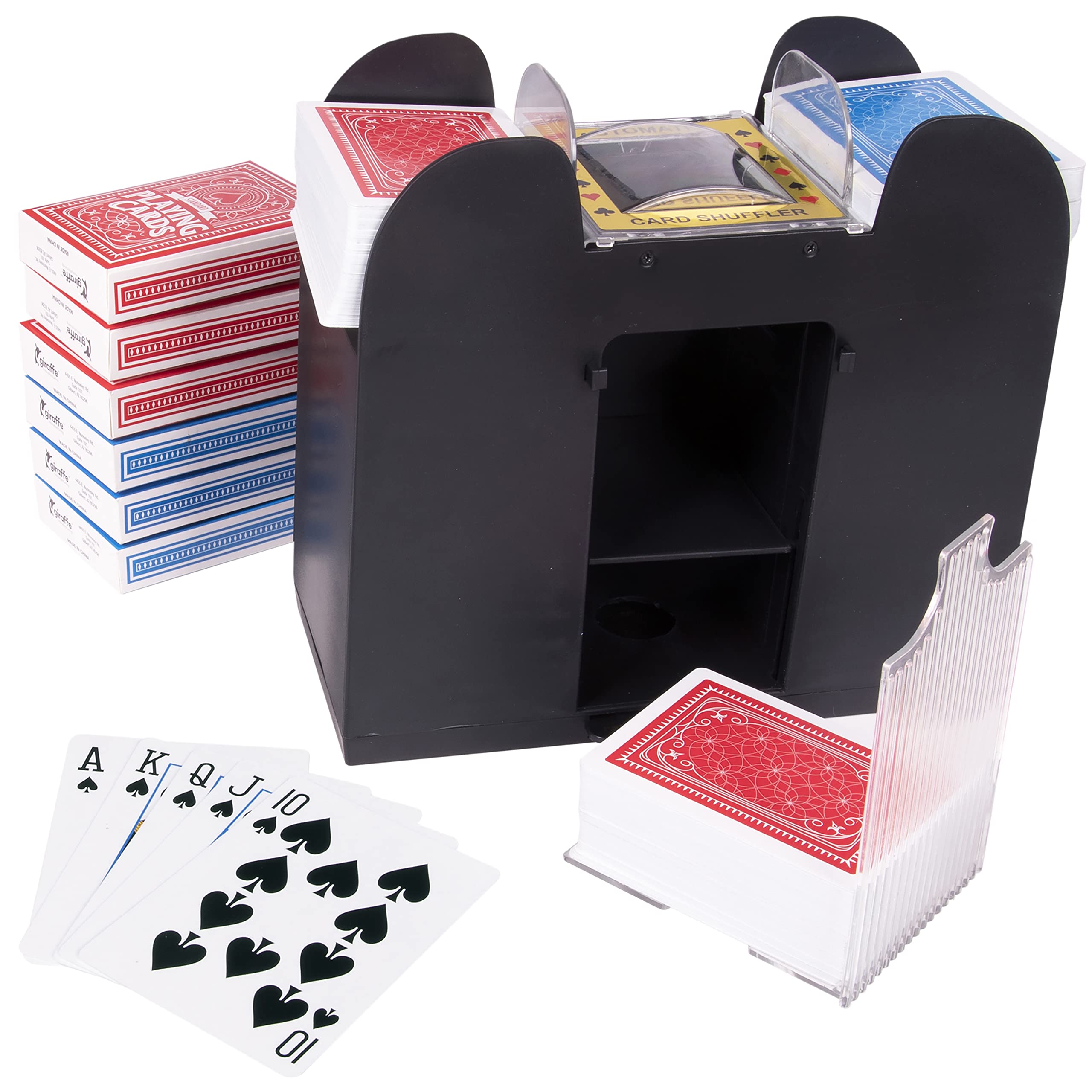 Snapklik.com : Automatic Card Shuffler - Battery-Powered Card Shuffler ...
