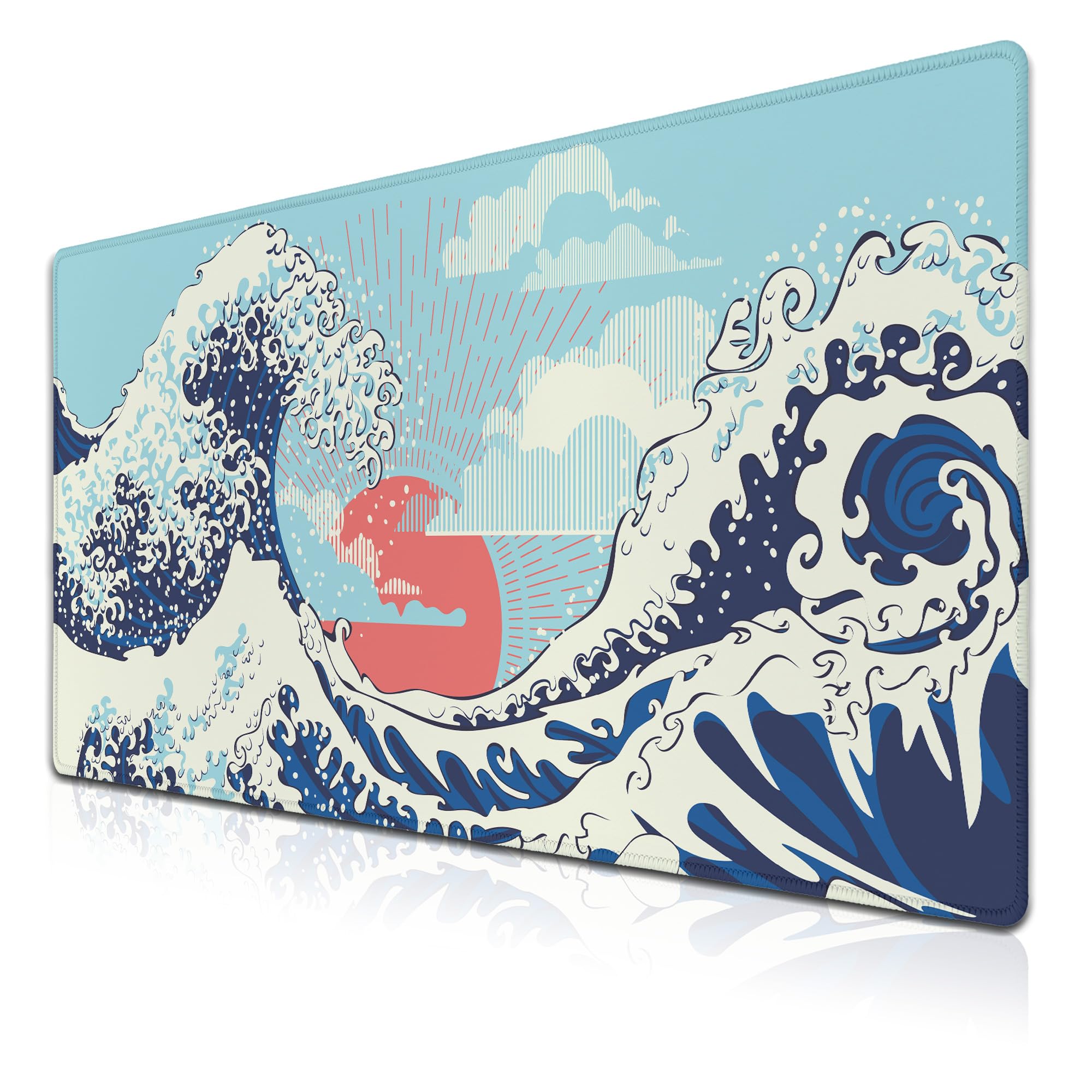 Amazon.com : Samgula Extra Large Mouse Pad Blue XXL Mousepad, Big Mouse ...