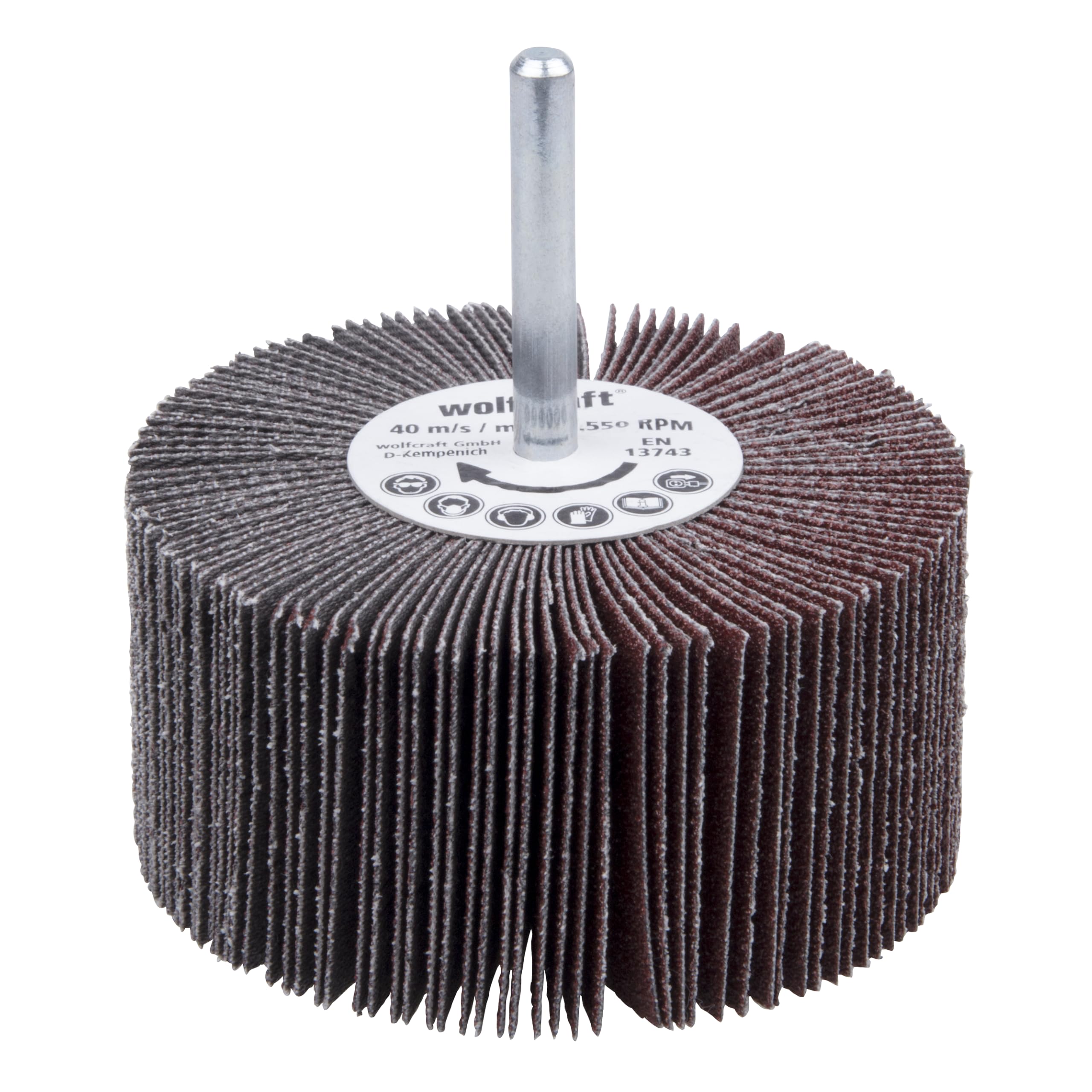 wolfcraft Rotary Flap Wheel Sander I 2034000 : Amazon.co.uk: Business ...