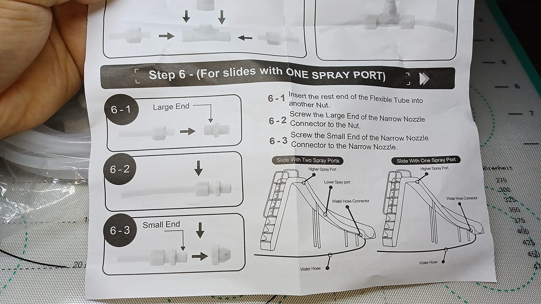 $6/mo - Finance Pool Slide Water Tubing Kit, Spray Hose Kit/Parts for ...