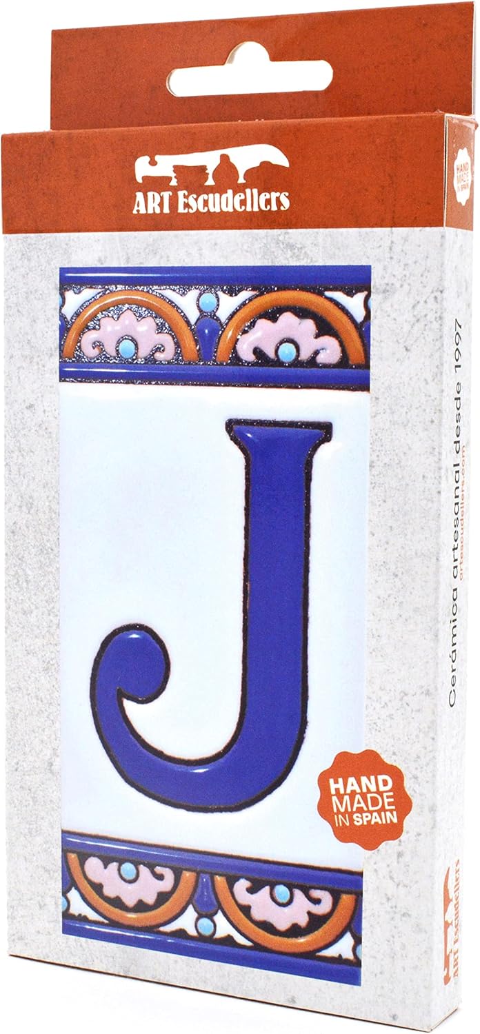House letters 6 inch. Handpainted house letter tiles for signs ...