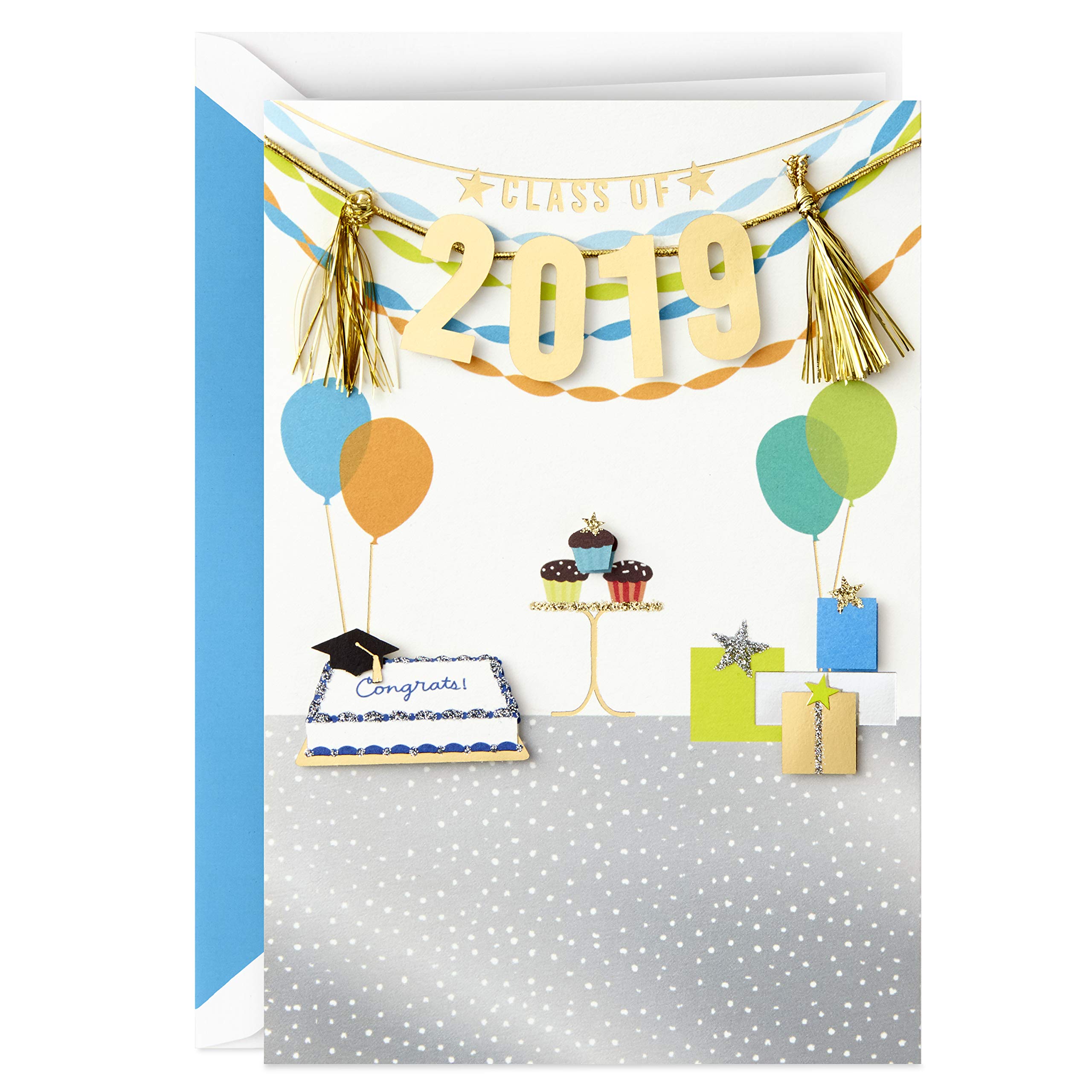 Amazon.com : Hallmark Signature Class of 2019 Graduation Card (Enjoy ...