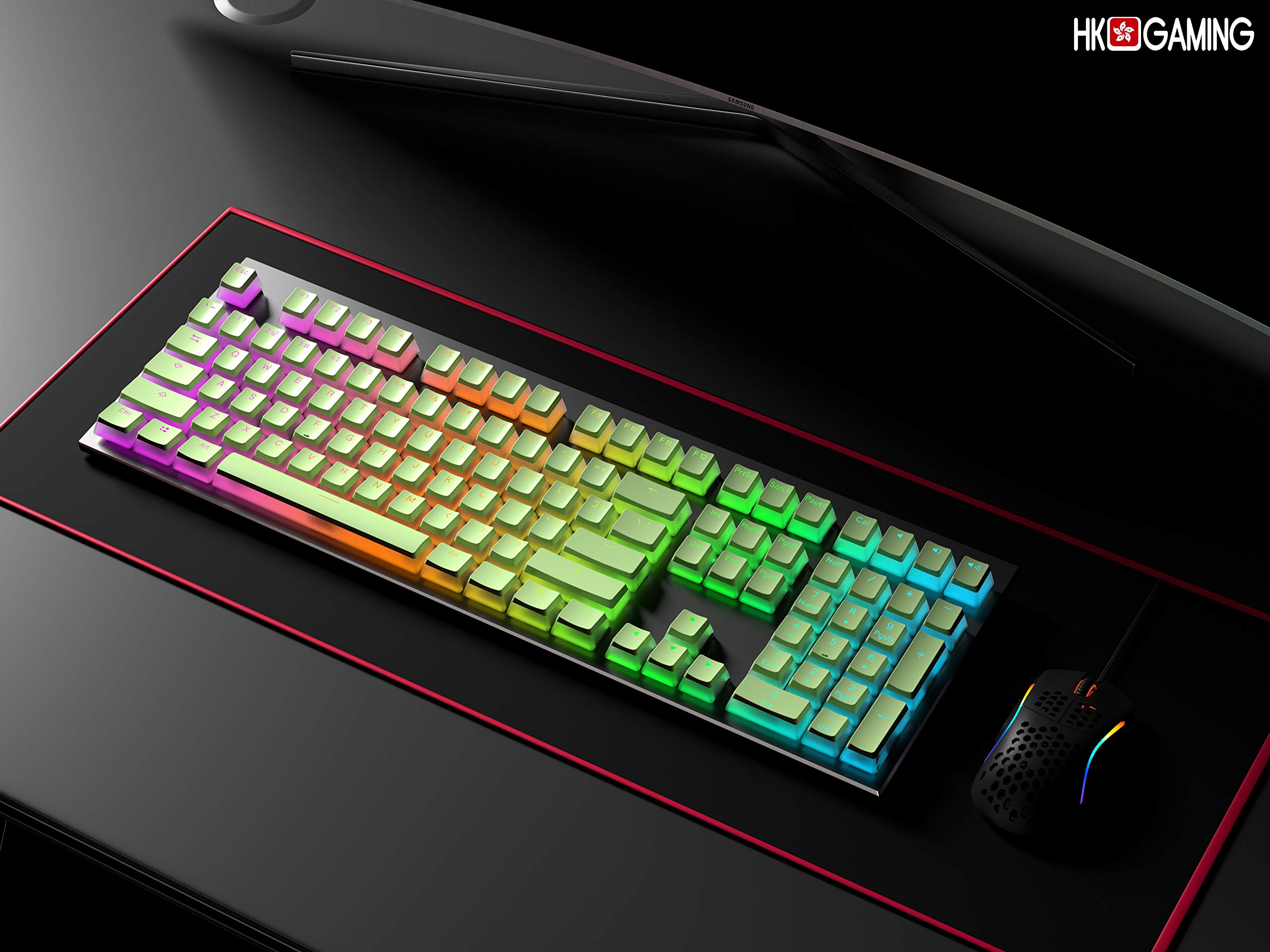 Buy HK Gaming Pudding Keycaps Set | Doubleshot PBT Keycap Set | Full ...