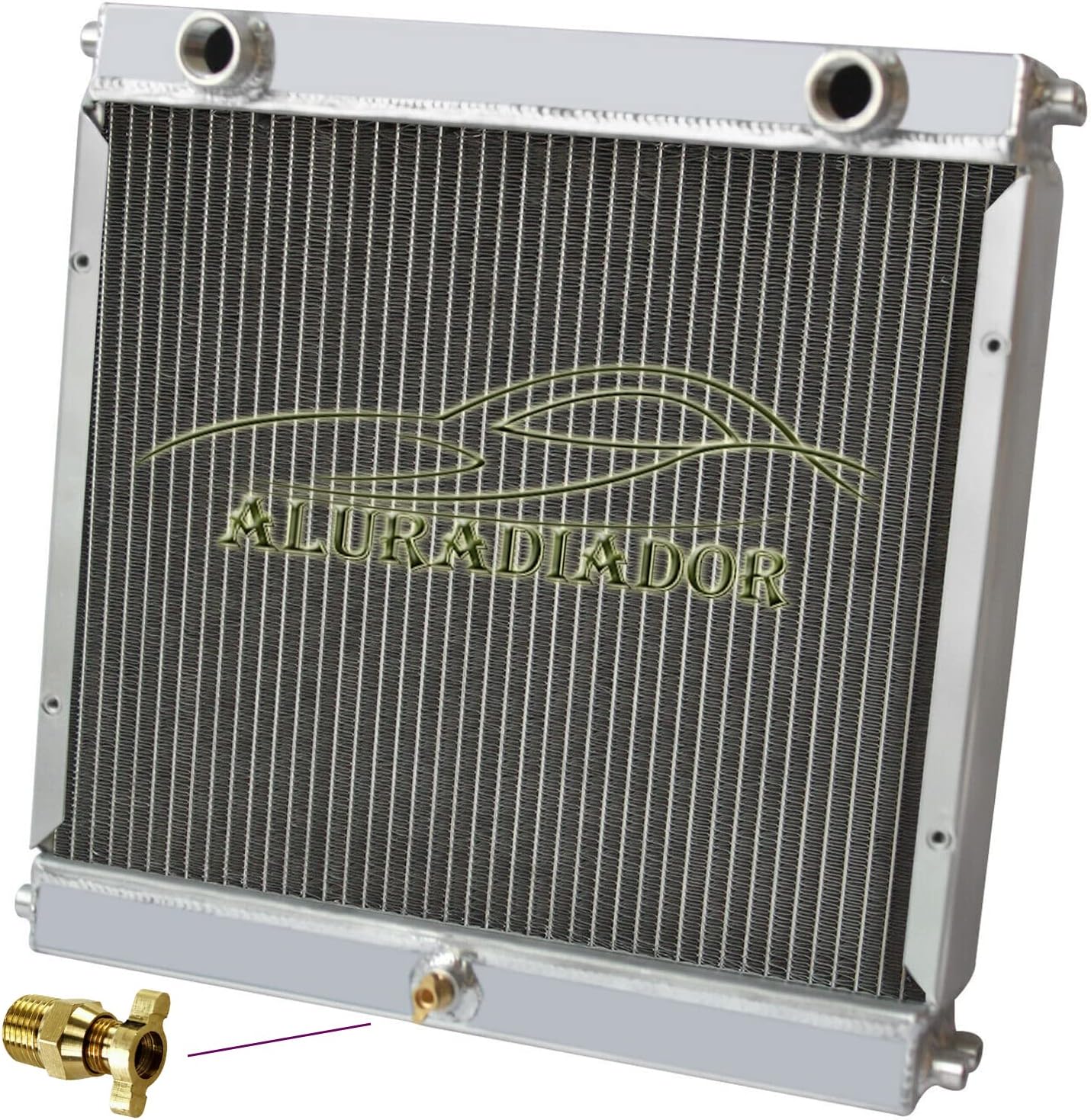 Buy AluRadiador 80108N Aluminum Radiator for Dragster/Roadster Style ...
