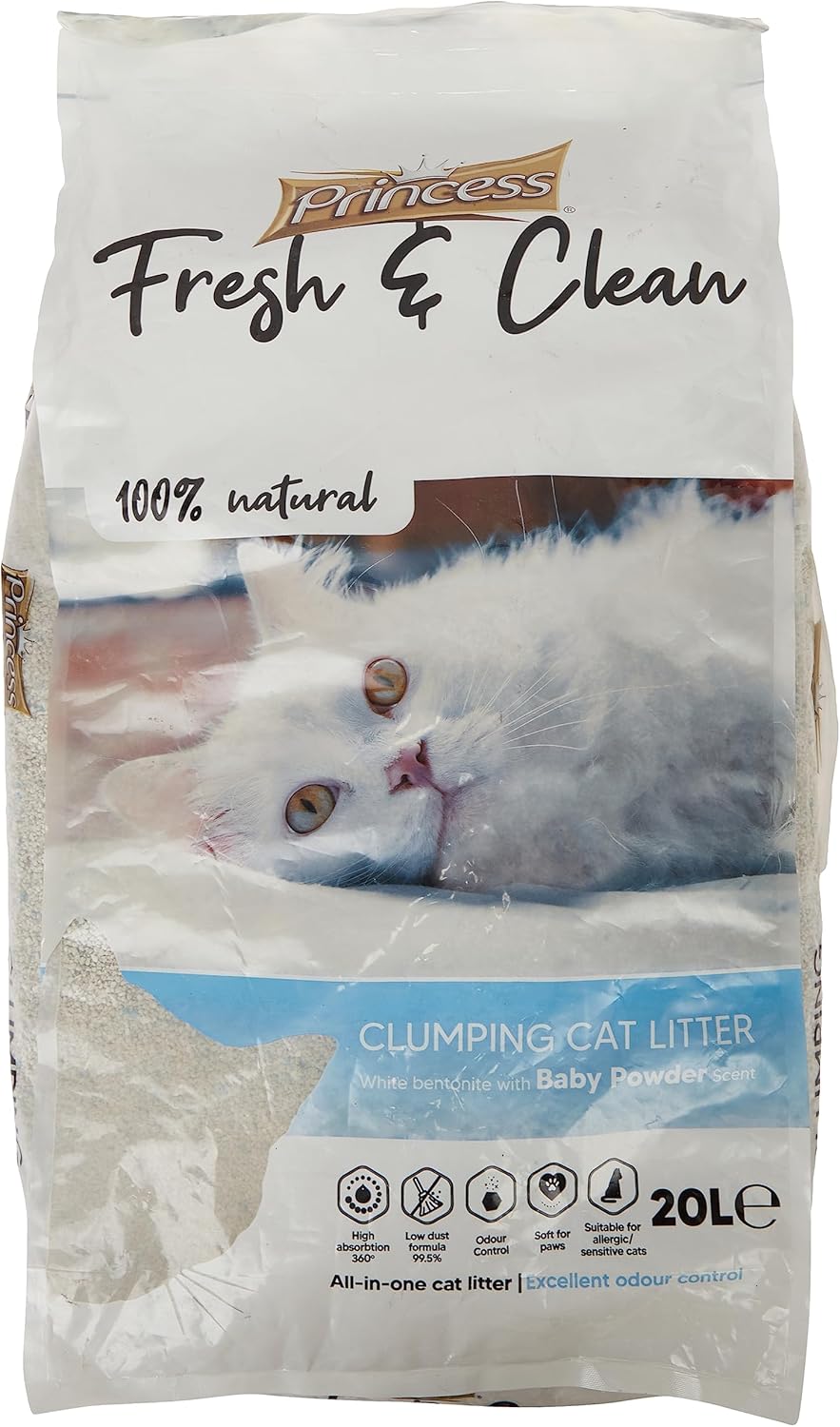 Princess Fresh and Clean Baby Powder Scent 20L: Buy Online at Best ...