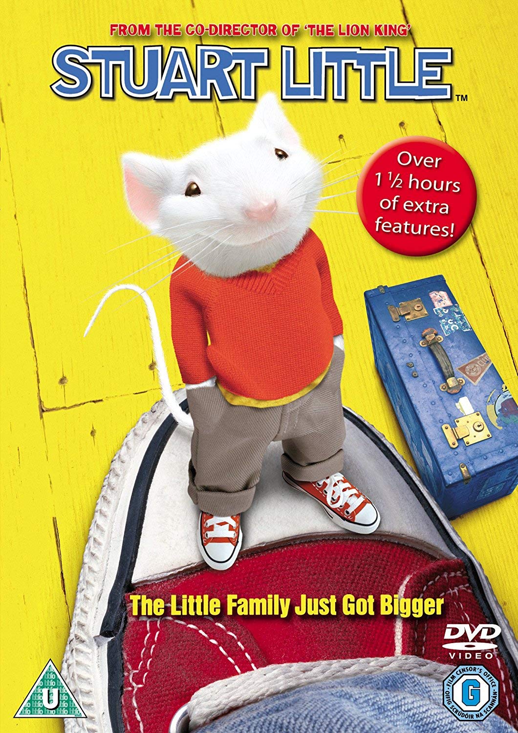Stuart Little [DVD]: Amazon.co.uk: Geena Davis, Hugh Laurie, Jonathan ...