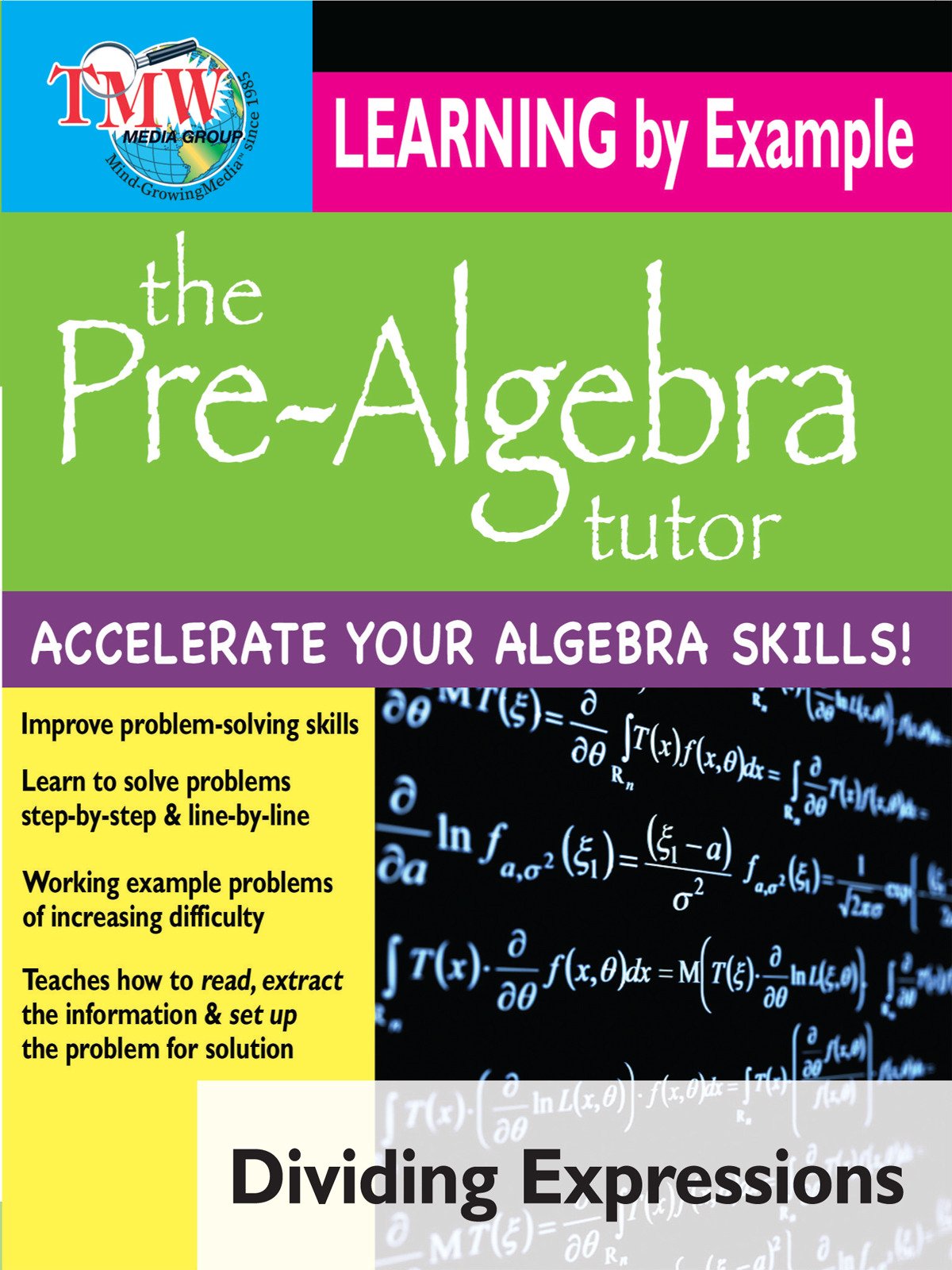 Amazon.com: Pre-Algebra Tutor: Learning By Example - Dividing ...