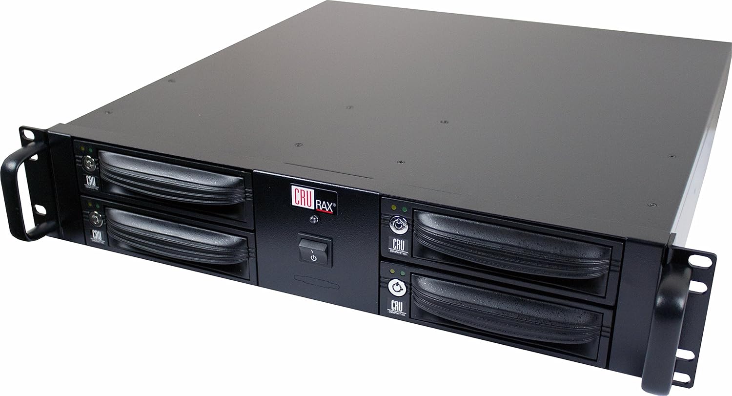 Amazon.com: Rax421-Xj, 2U Jbod Enclosure W/ 4 Dp10 Removable HDD ...