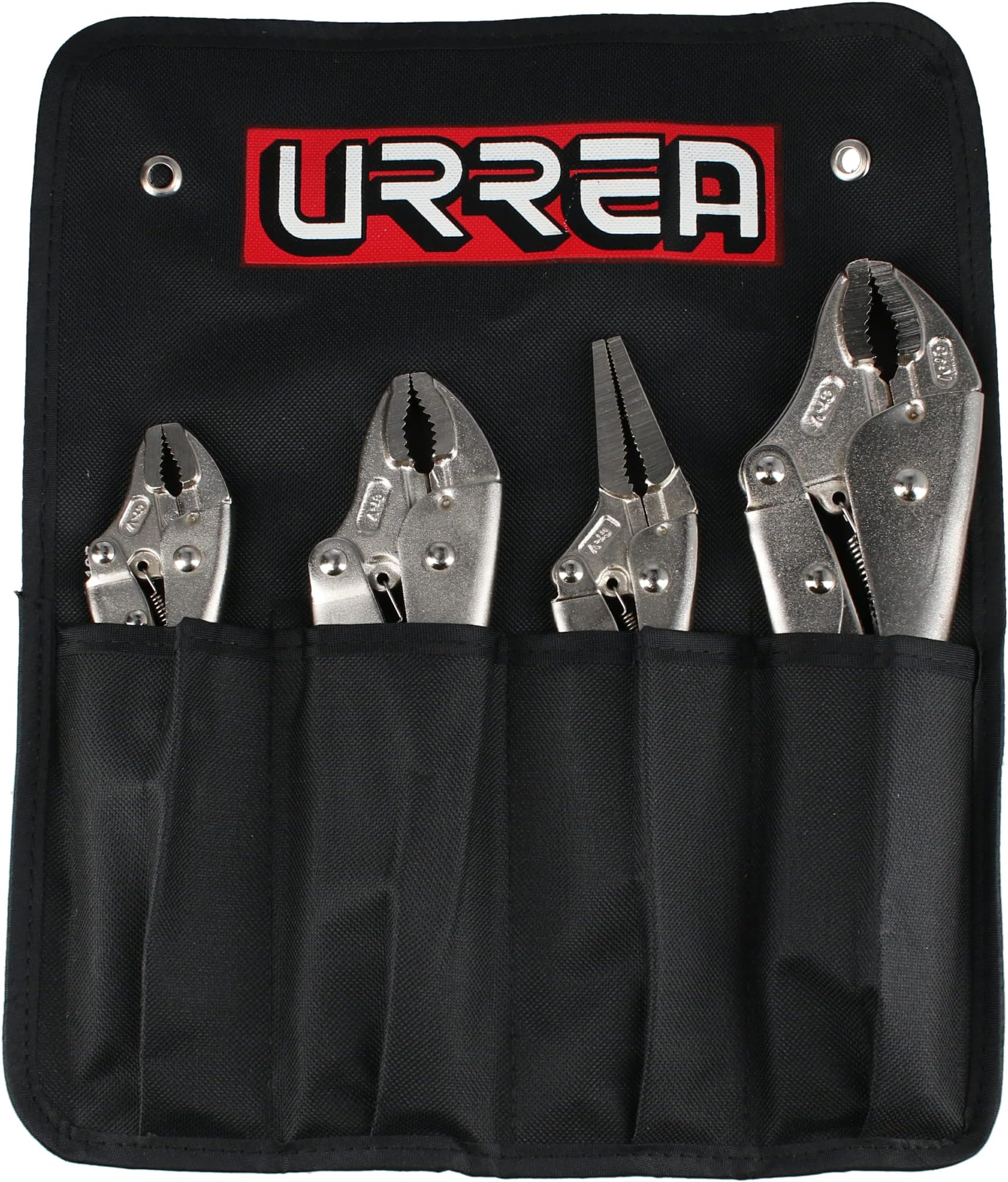 Urrea CH181P Juego de pinzas de presión, 4 piezas : Amazon.com.mx ...