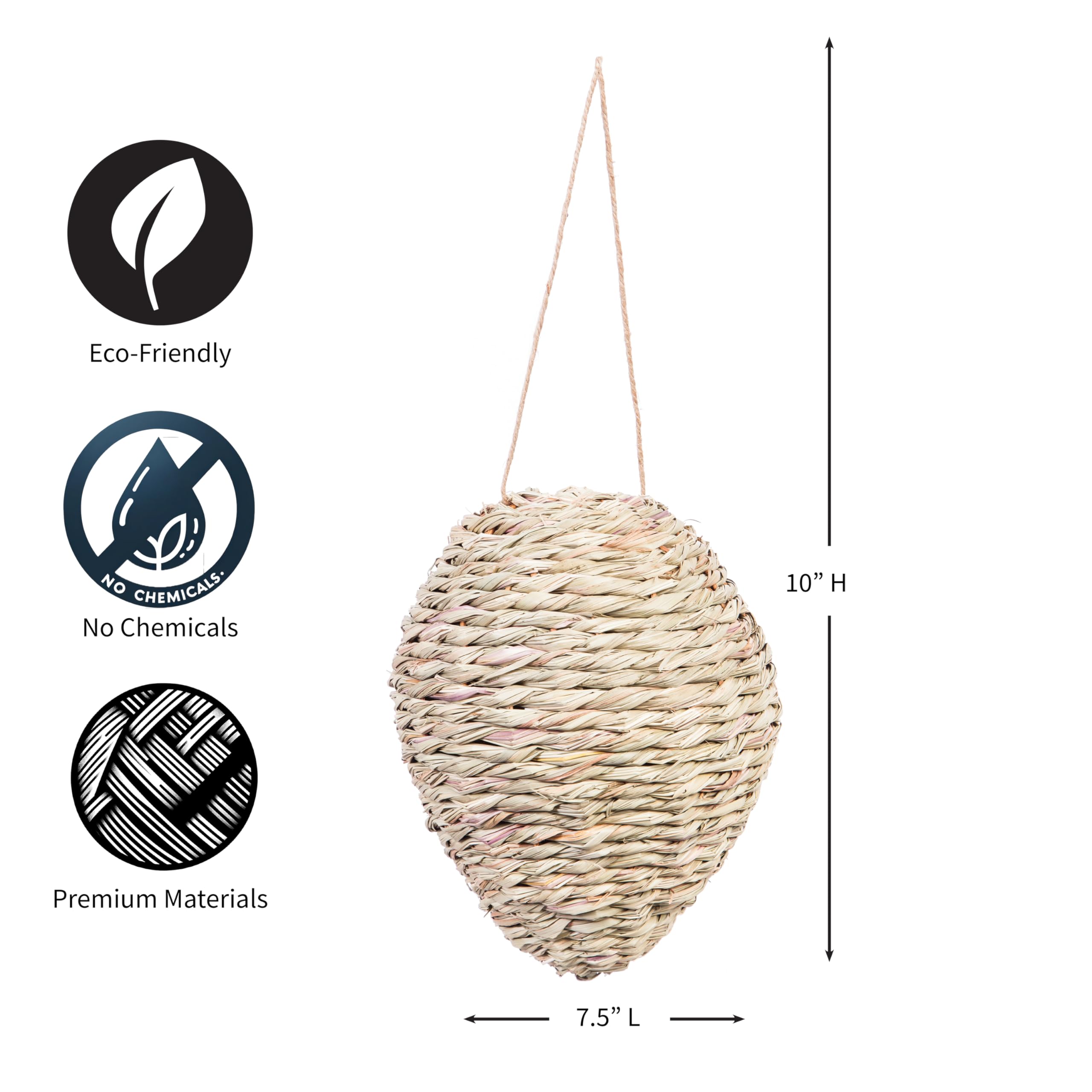 Snapklik.com : Evergreen Garden Wasp Nest Decoy 10 Inches Wasp ...