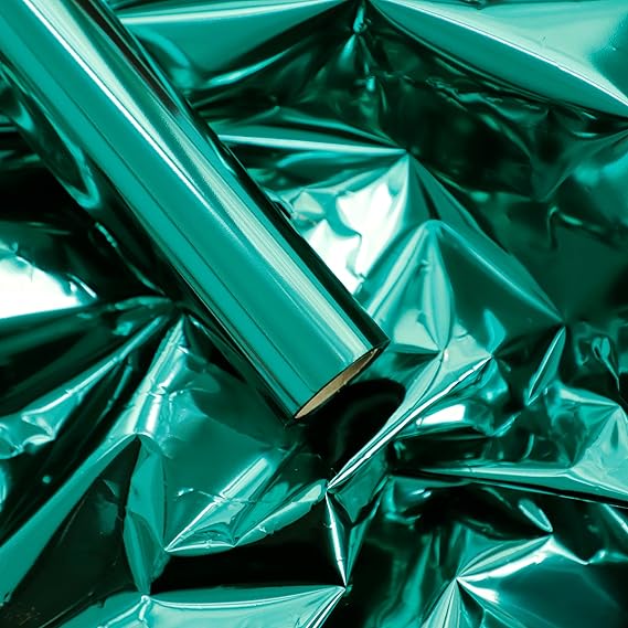 Amazon.com: FWSA WRAPS Bright Dark Green Gift Flower Wrapping Paper ...