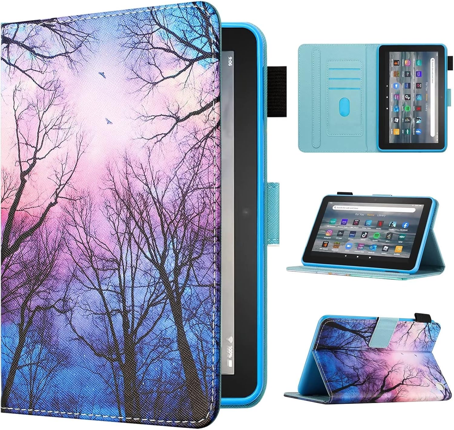 Amazon.com: Fancity for All-New Amazon Fire 7 Tablet Case (Only ...