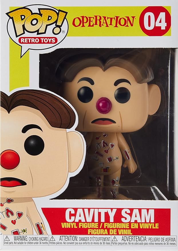 Funko- Pop Vinyl Operation Game-Cavity Sam Figura coleccionable ...