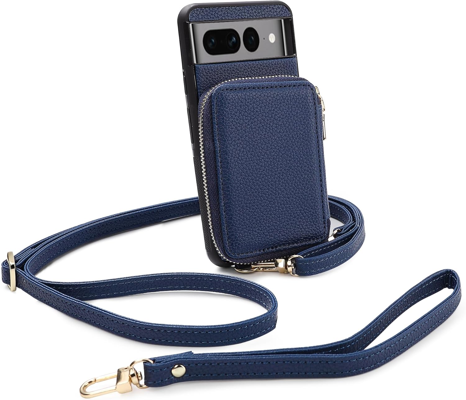 Amazon.com: KelaSip Google Pixel 8 Pro Wallet Case for Women,Zipper ...