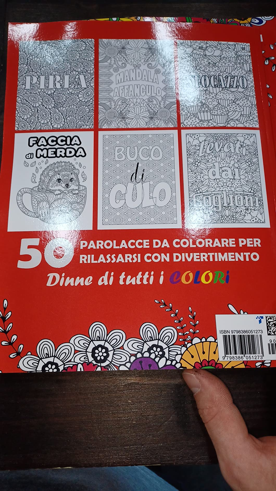 Amazon.it: PAROLACCE DA COLORARE: Mandala a cagare! Calma la tua rabbia ...