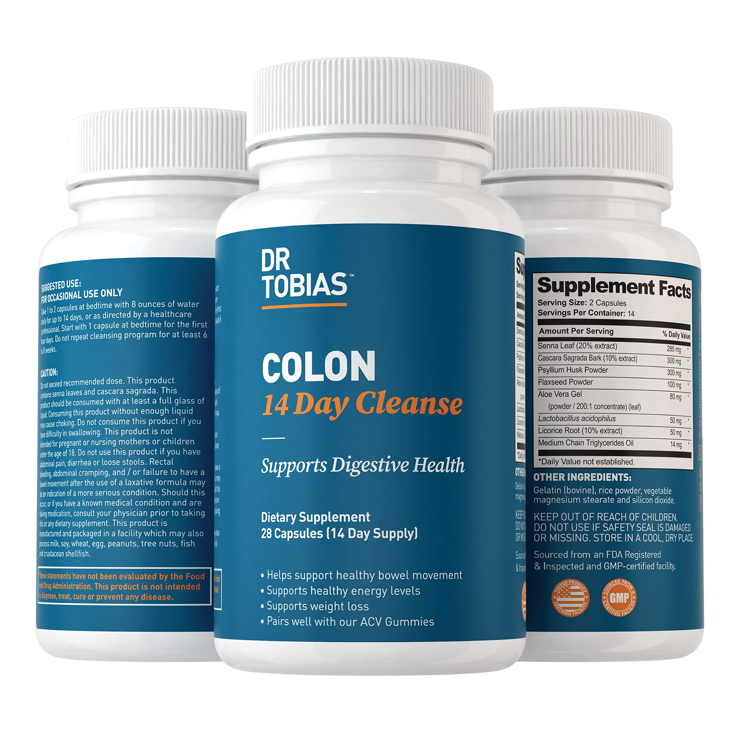 Snapklik.com : Dr. Tobias Colon 14 Day Cleanse, Advanced Gut Cleanse ...