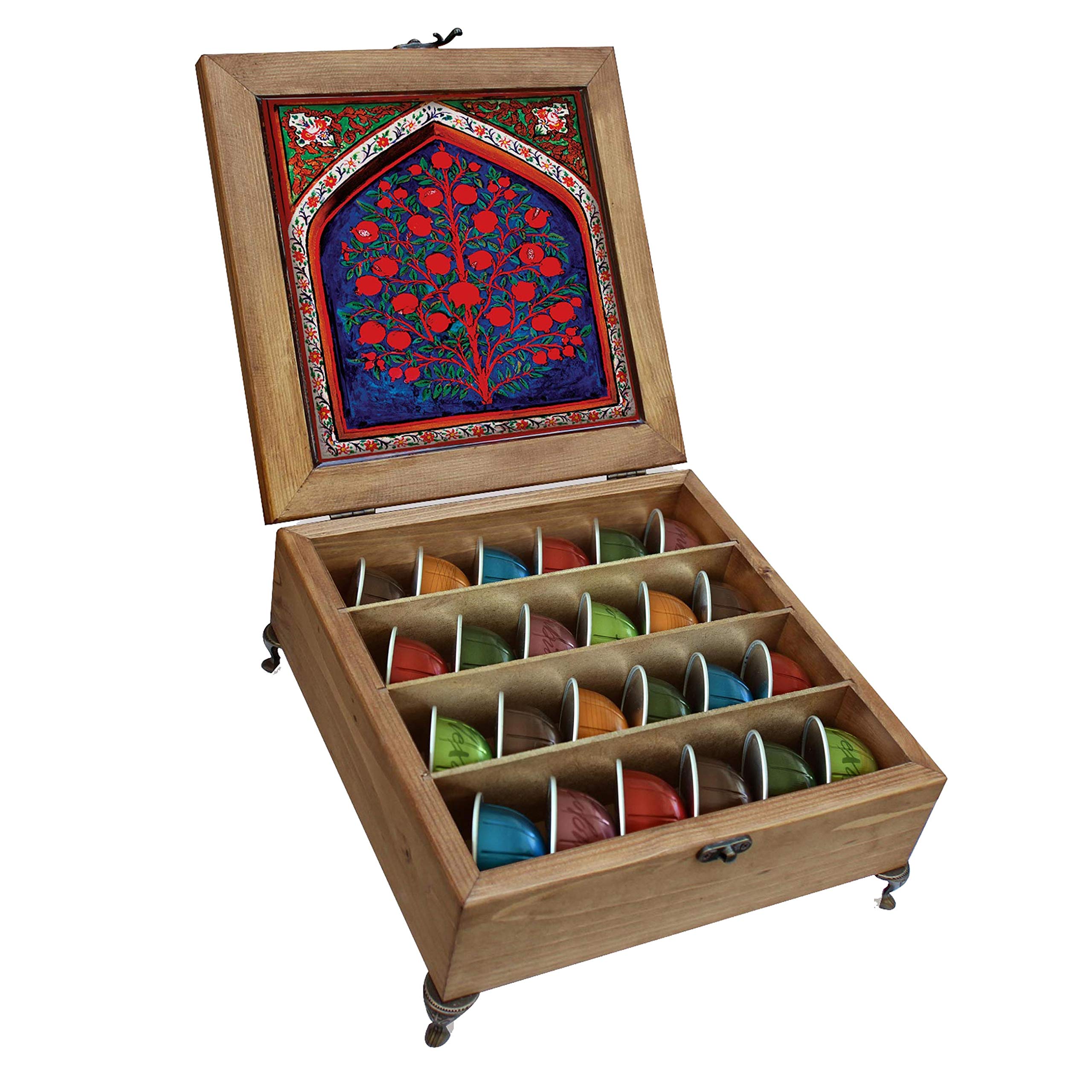 Hand Painted Tea Boxes
