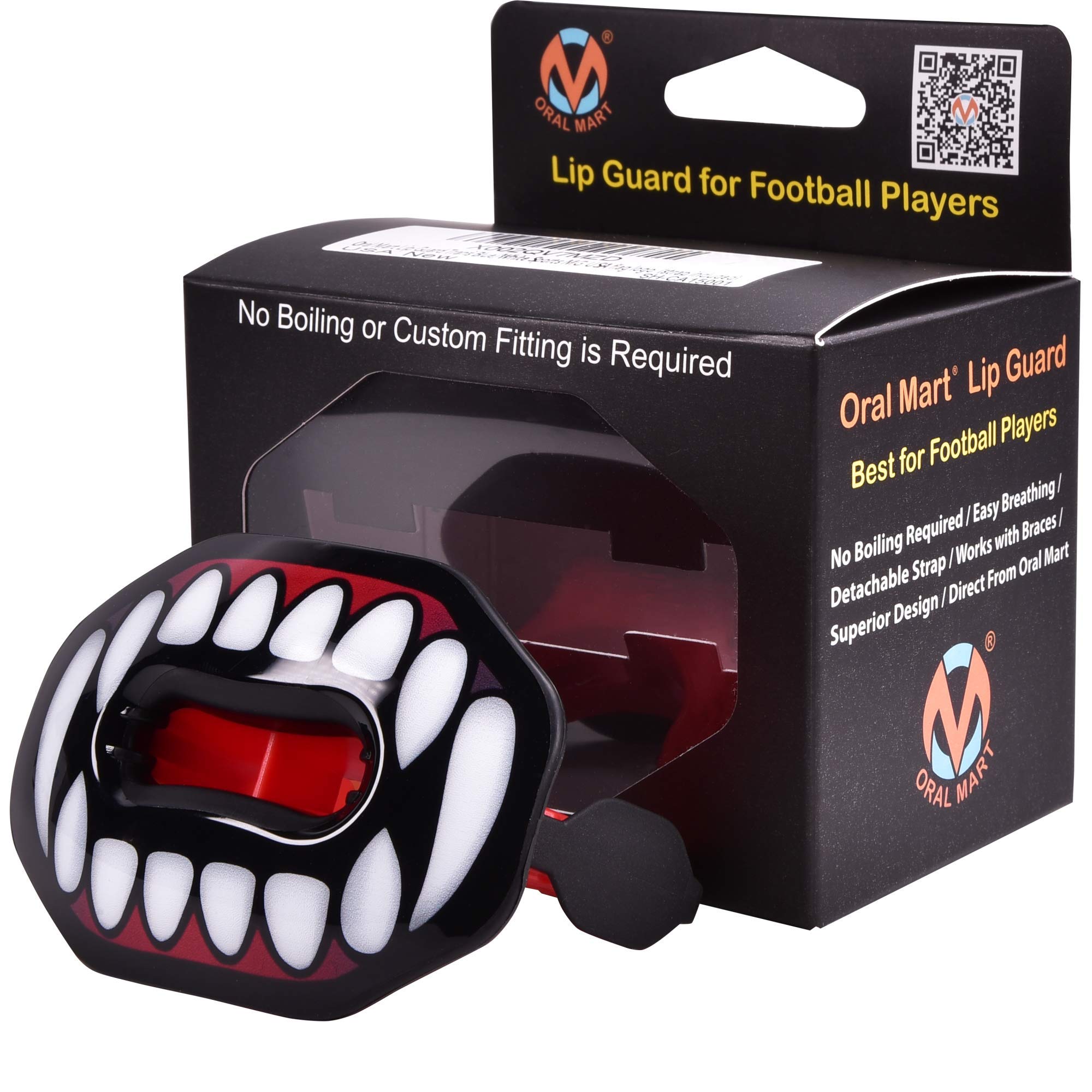 Mouthpiece Football Fangs MMA Mouth Guard Lip Guard Boxing Rugby