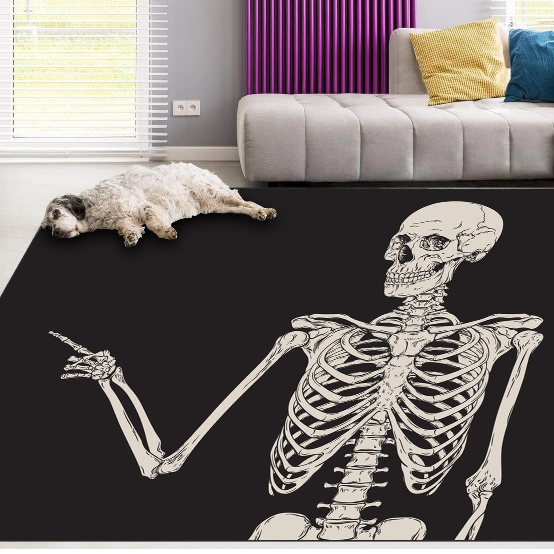 Skeleton Pointing Finger