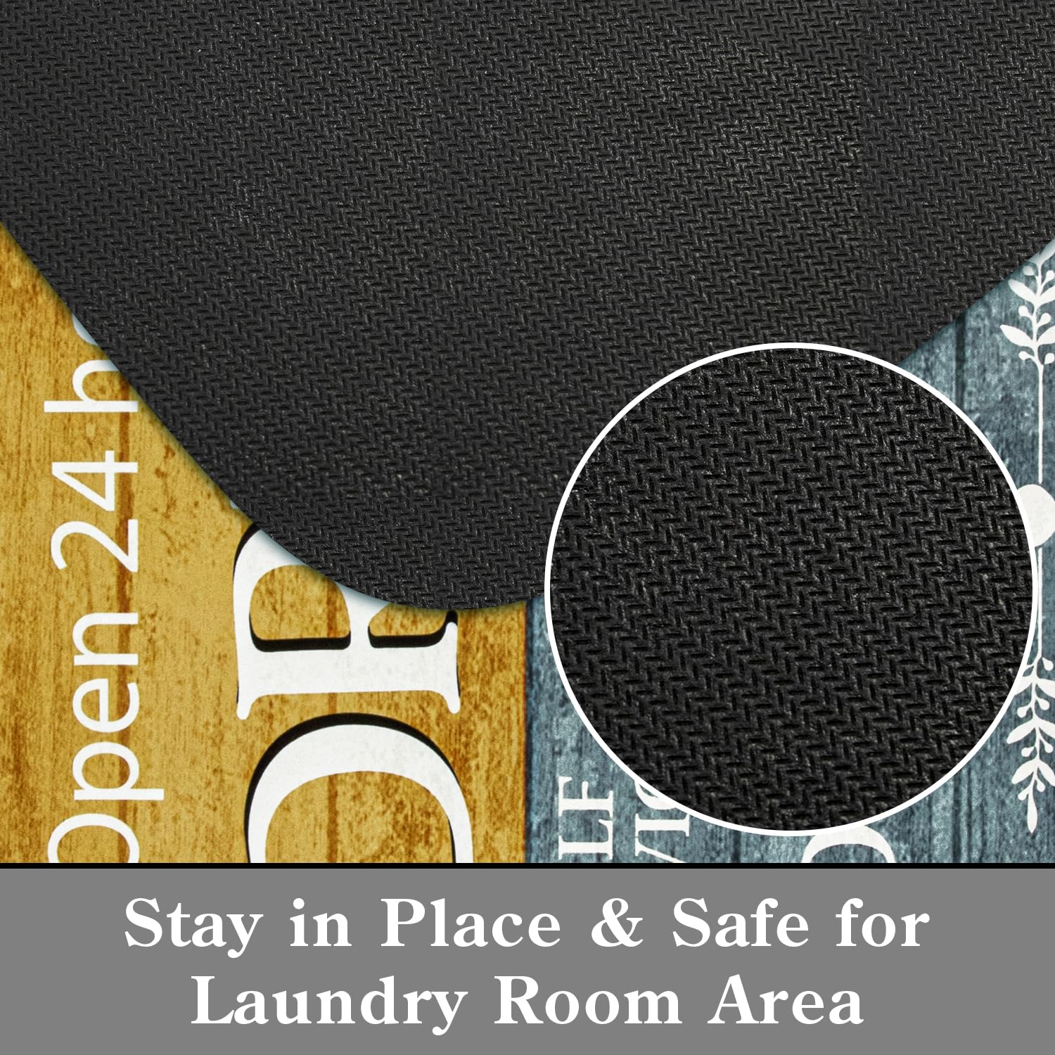 Snapklik.com : Lahome Farmhouse Laundry Room Rug Runner 20"x59" Laundry ...