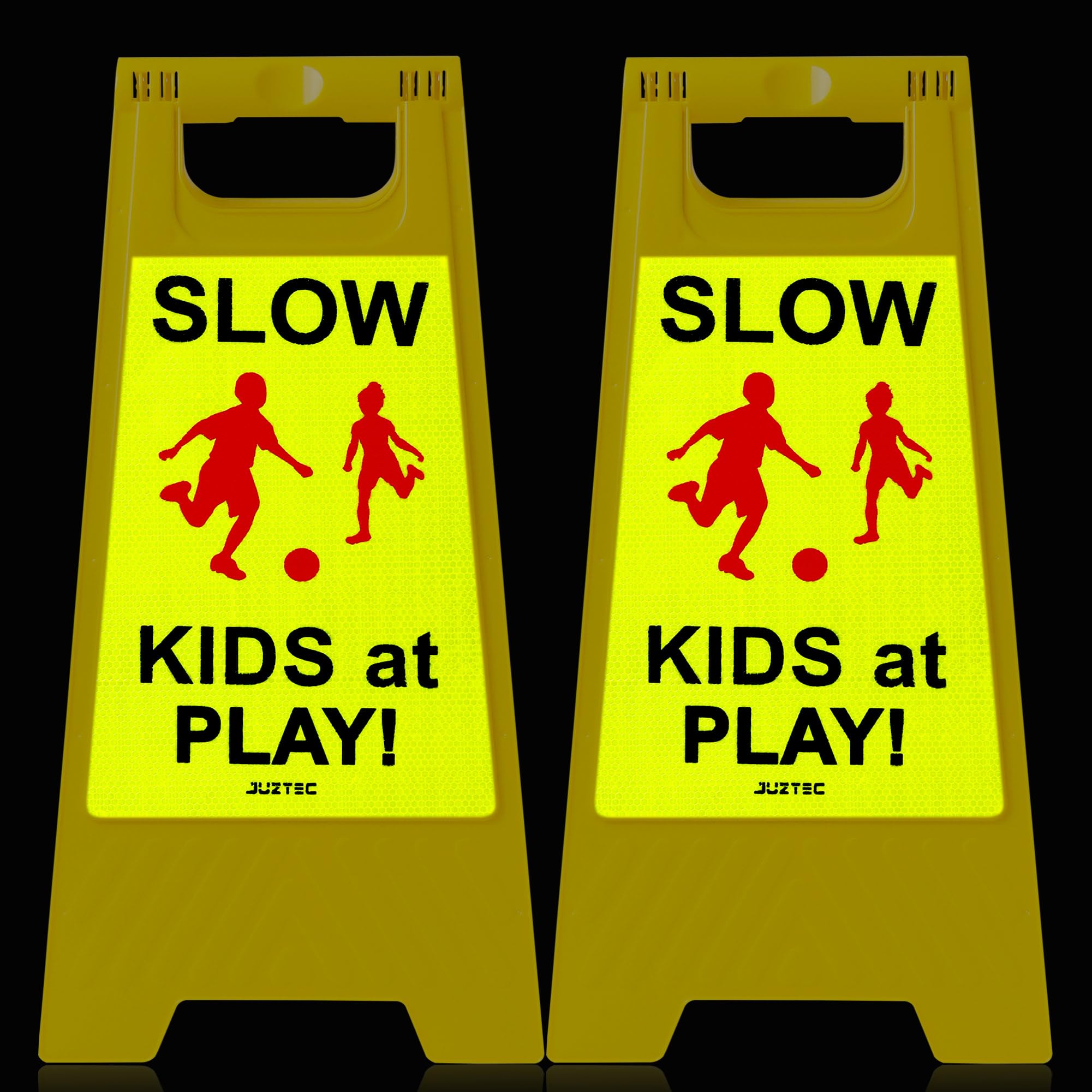 Amazon.com: Juztec Kids at Play Signs For Street Children at Play ...