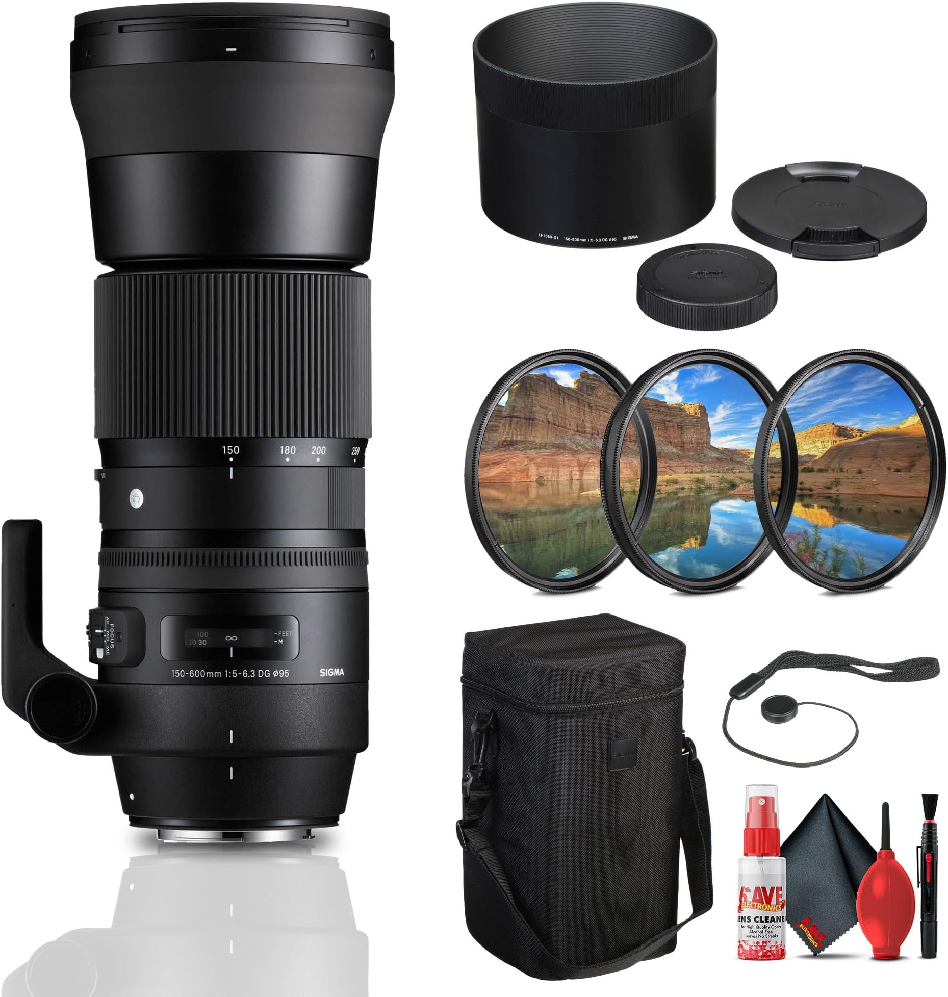Amazon.com : Sigma 150-600mm F5-6.3 DG Contemporary Lens for Nikon F ...