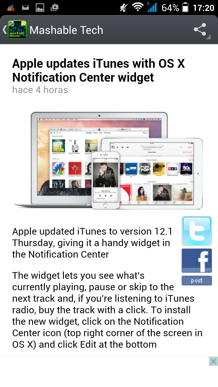 Science & Tech magazines RSS - App on Amazon Appstore