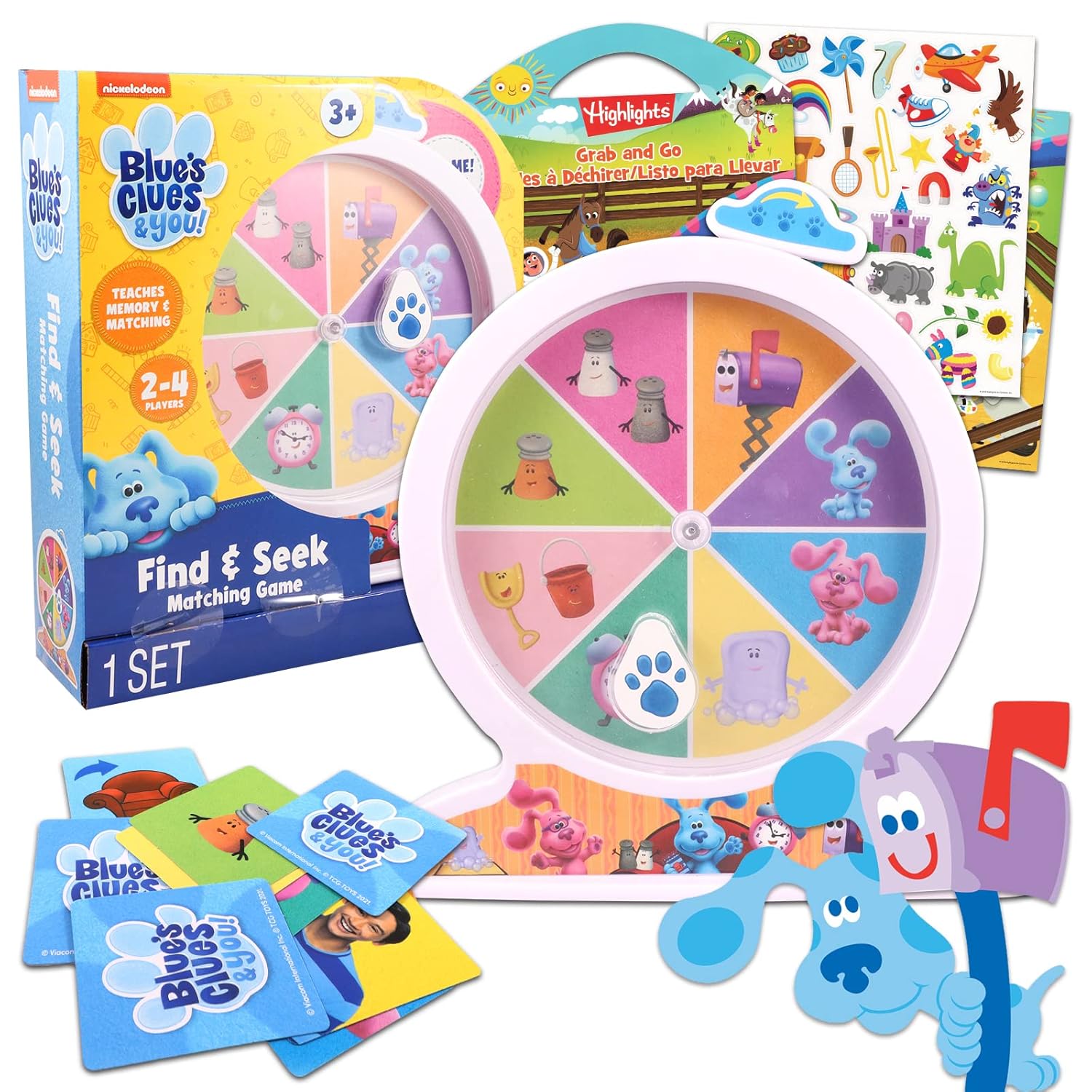 Buy Blue's Clues Matching Game for Kids - Bundle with Blue's Clues Find ...